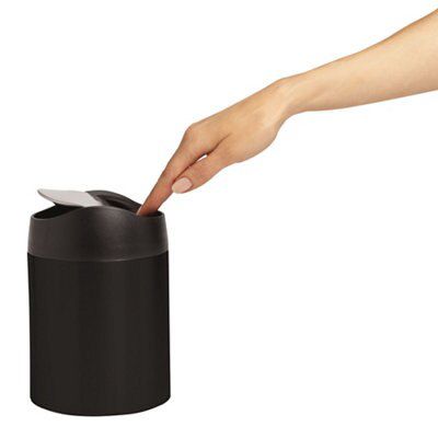 Black Table top Bin