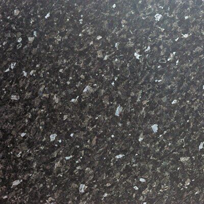 Black Worktop edging strip, (L)1.5m (W)42mm