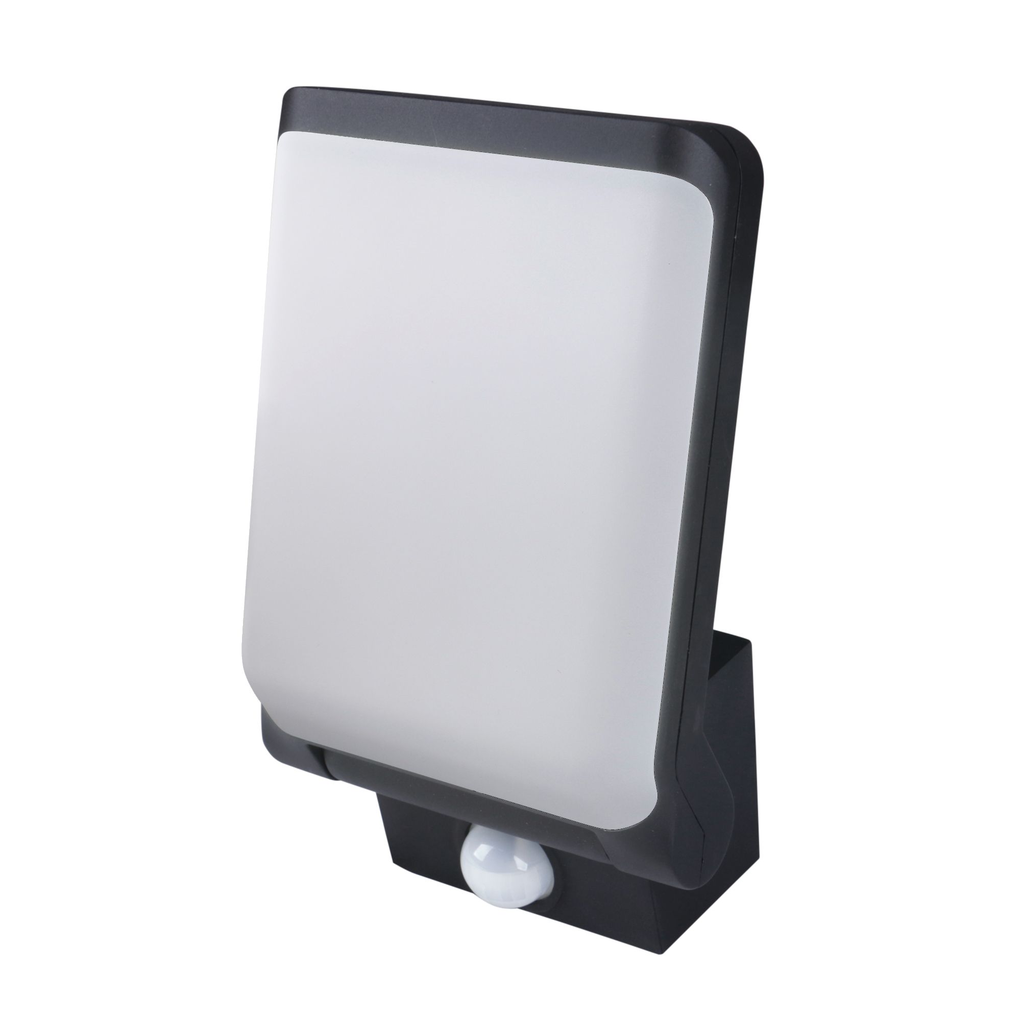Blooma Artford Adjustable Black Mains-powered LED Outdoor Wall light ...