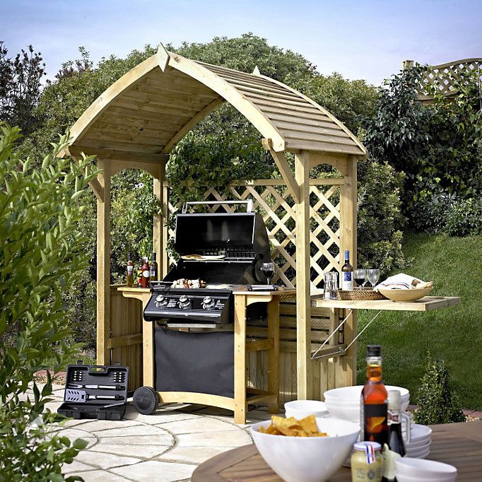 Blooma Barmouth Arbour, (H)2220mm (W)1770mm (D)1200mm | DIY at B&Q