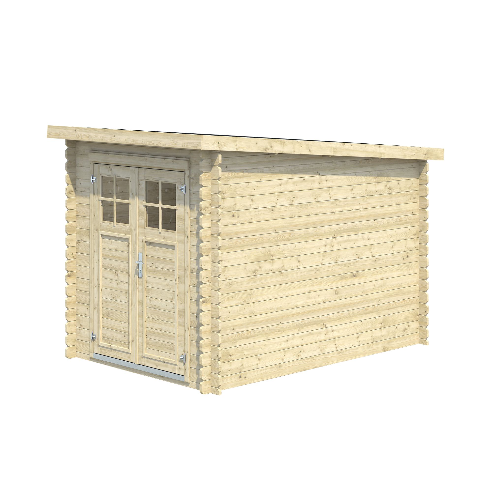 Blooma Belaïa 6x9 ft Pent Wooden Shed | DIY at B&Q