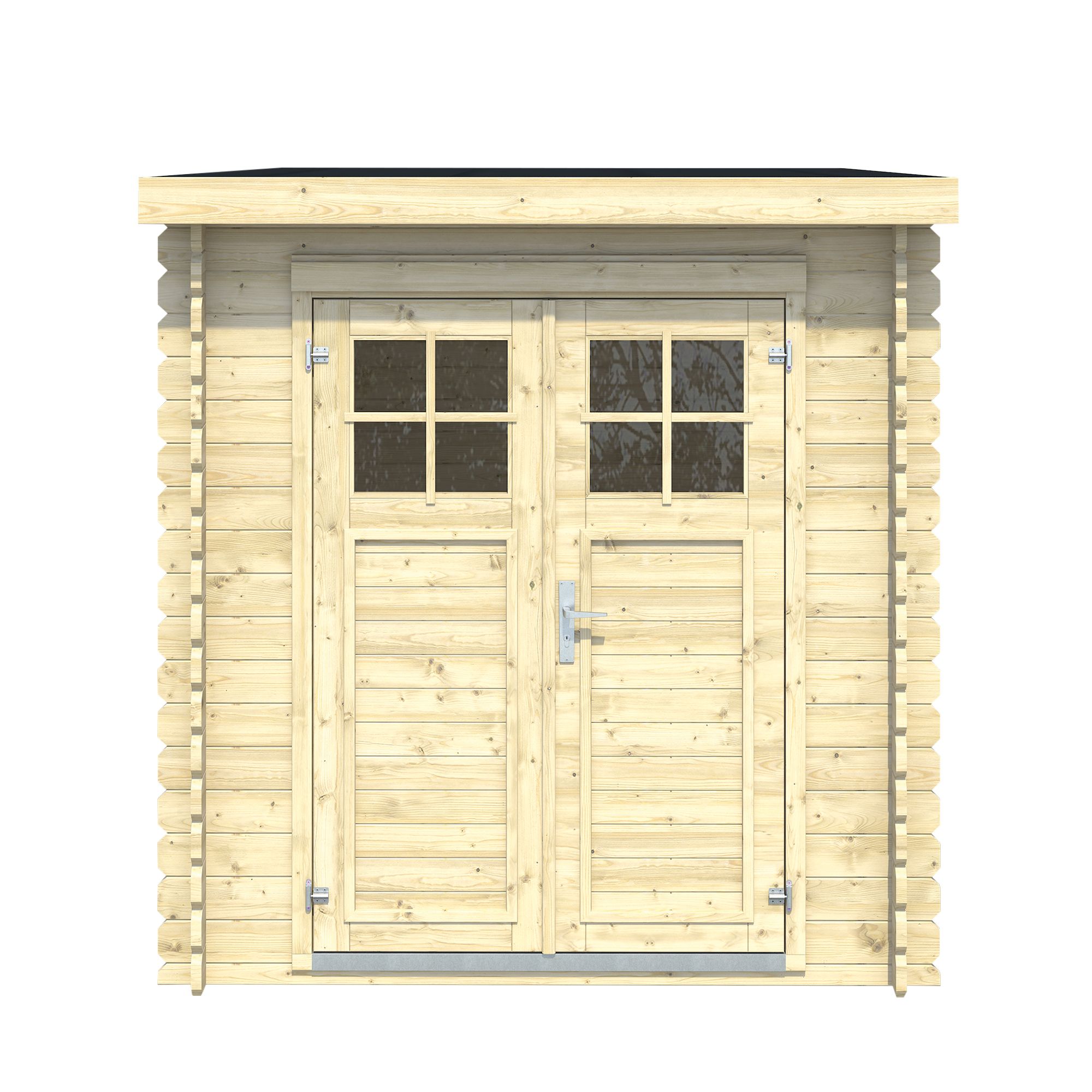 Blooma Belaïa Tongue & groove 6x9 ft Pent Wooden Kiln dried Shed
