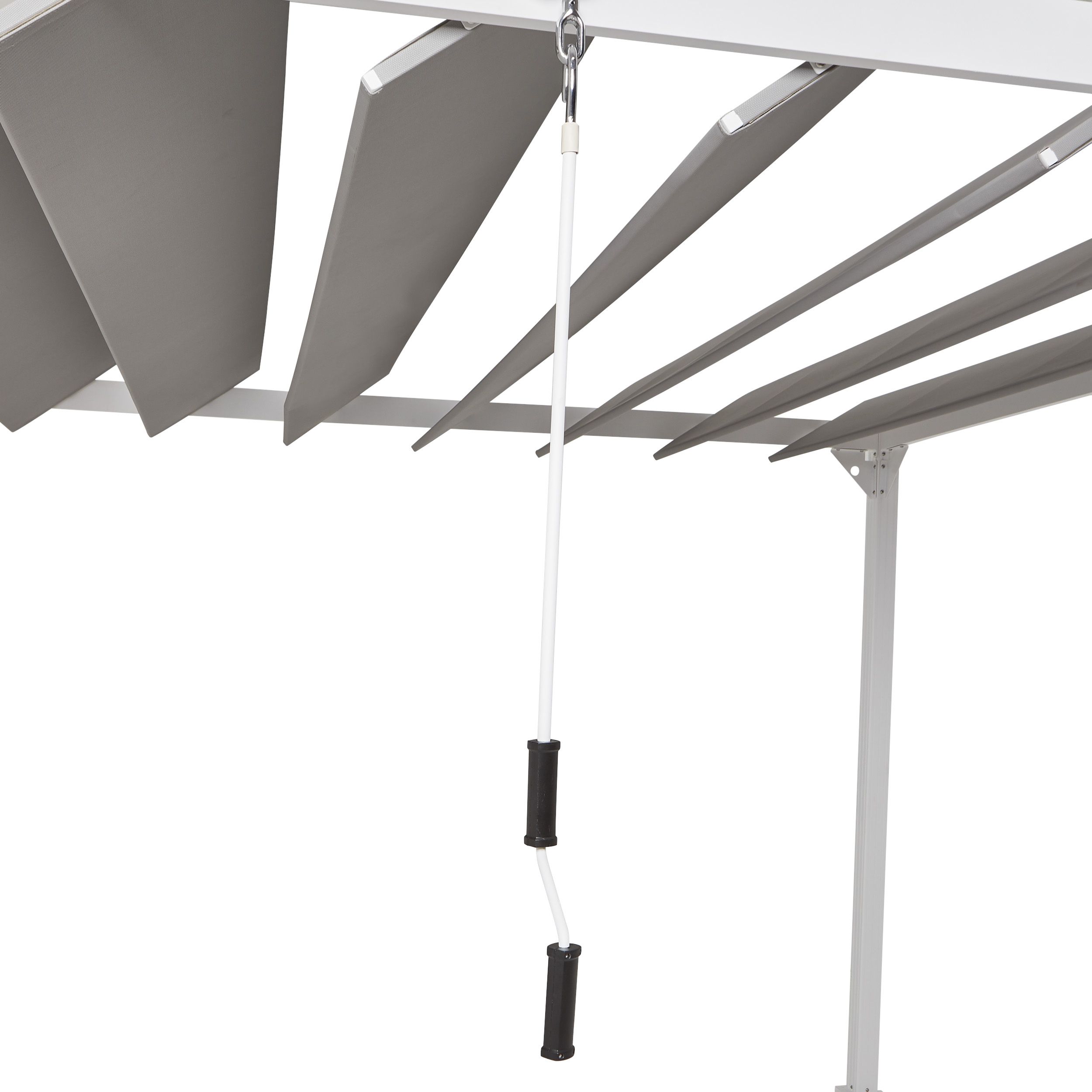 Blooma Beloye White Rectangular Gazebo, (W)3m (D)3.6m