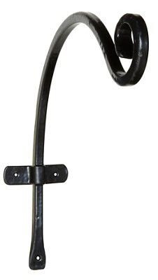 Blooma Black Hanging basket Circular Bracket (W)80mm | DIY at B&Q