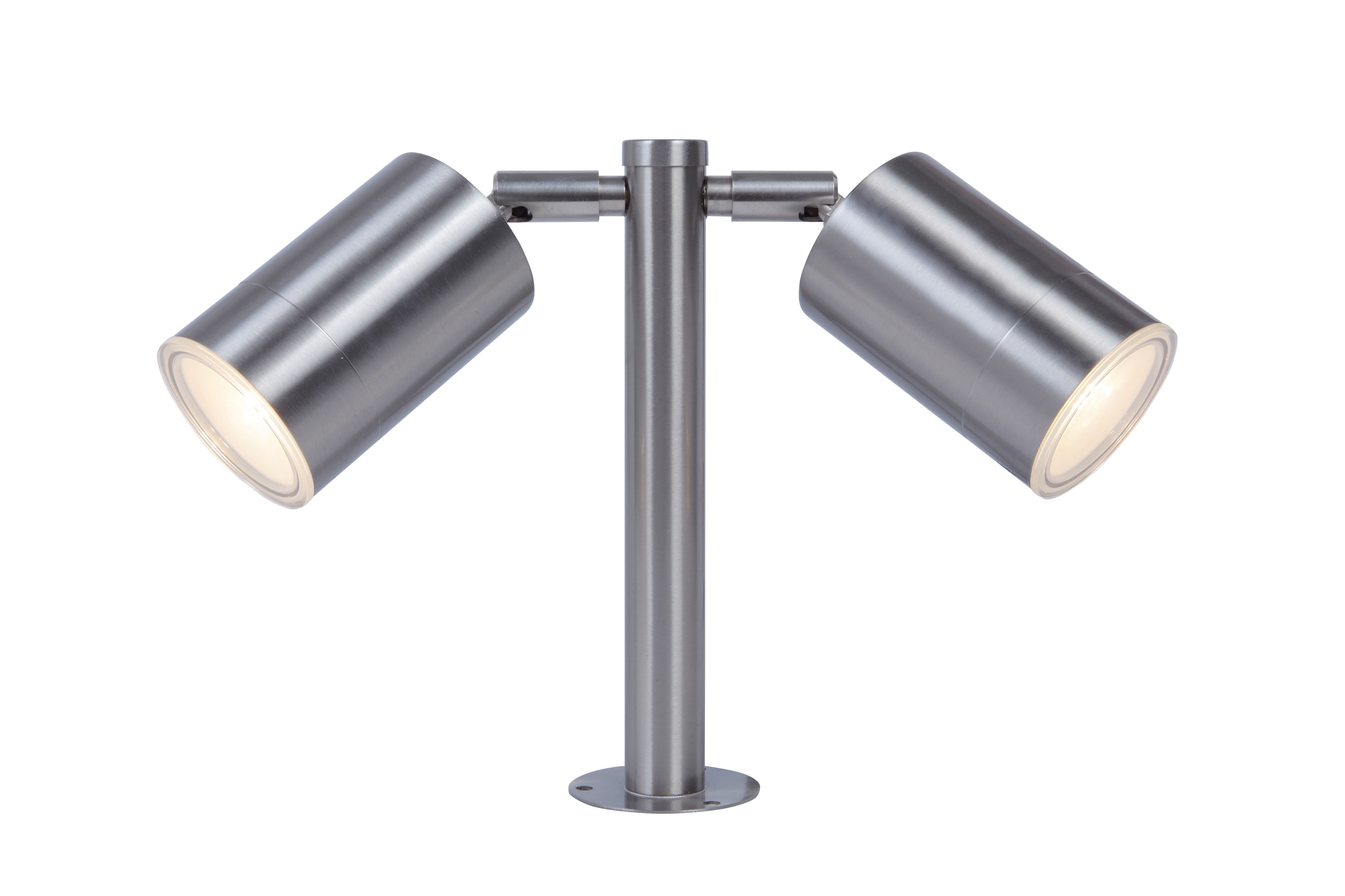 Blooma Candiac Silver effect LED Double Spike light (D)60mm | DIY at B&Q