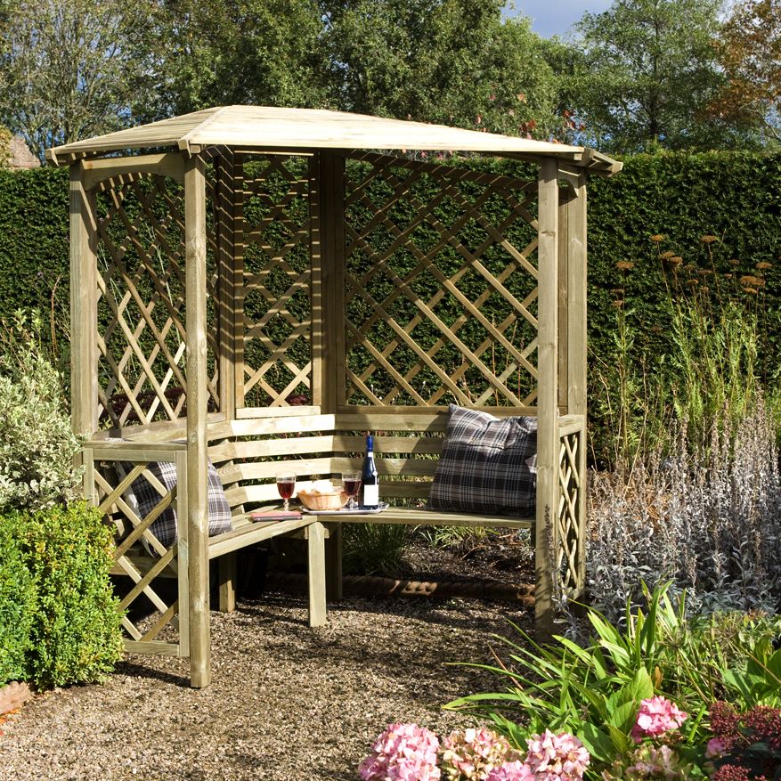 Garden arbours Arches arbours pergolas B Q