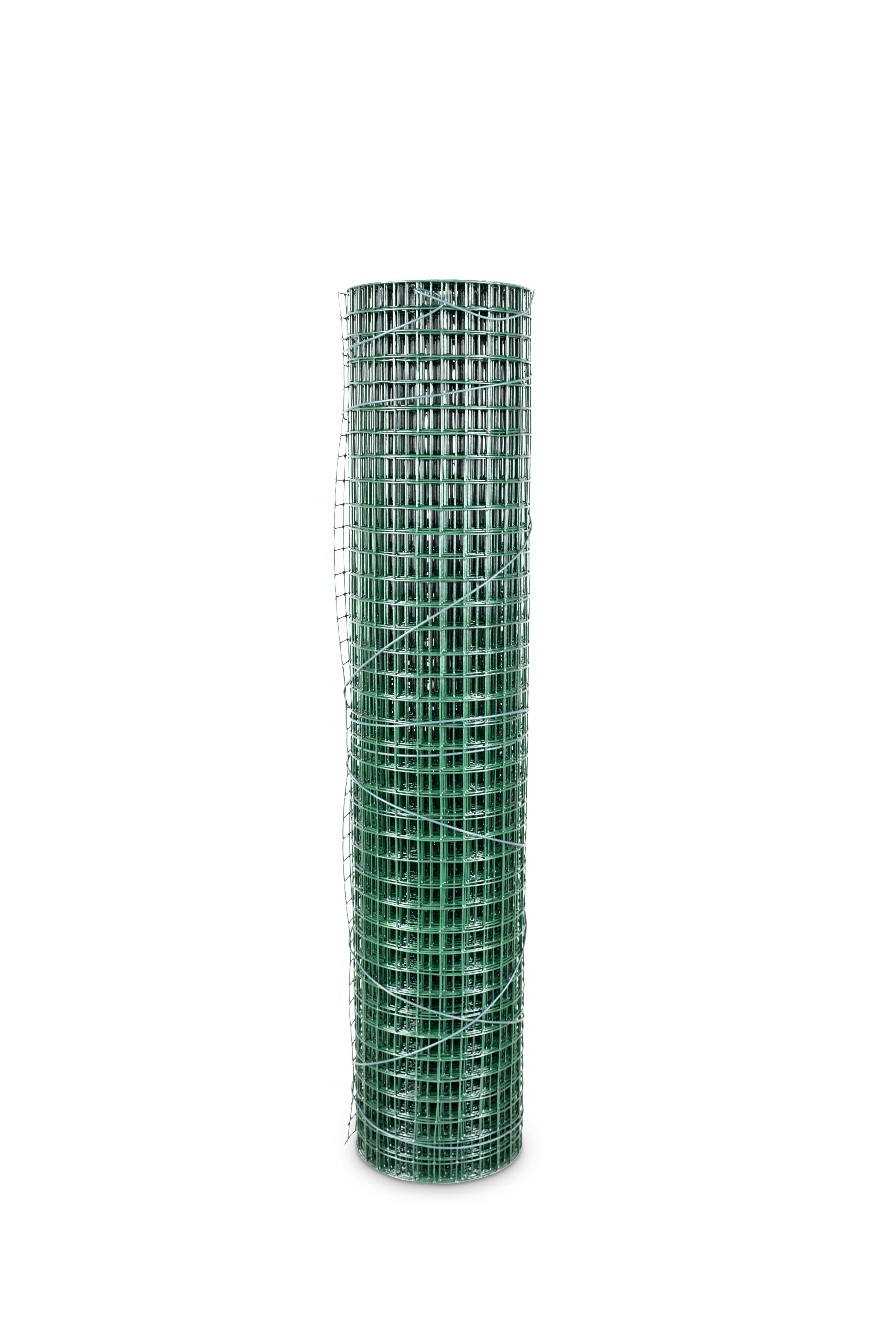 Blooma Dark green PVC-coated Steel Welded mesh, (L)5m (H)0.5m (W)5m ...