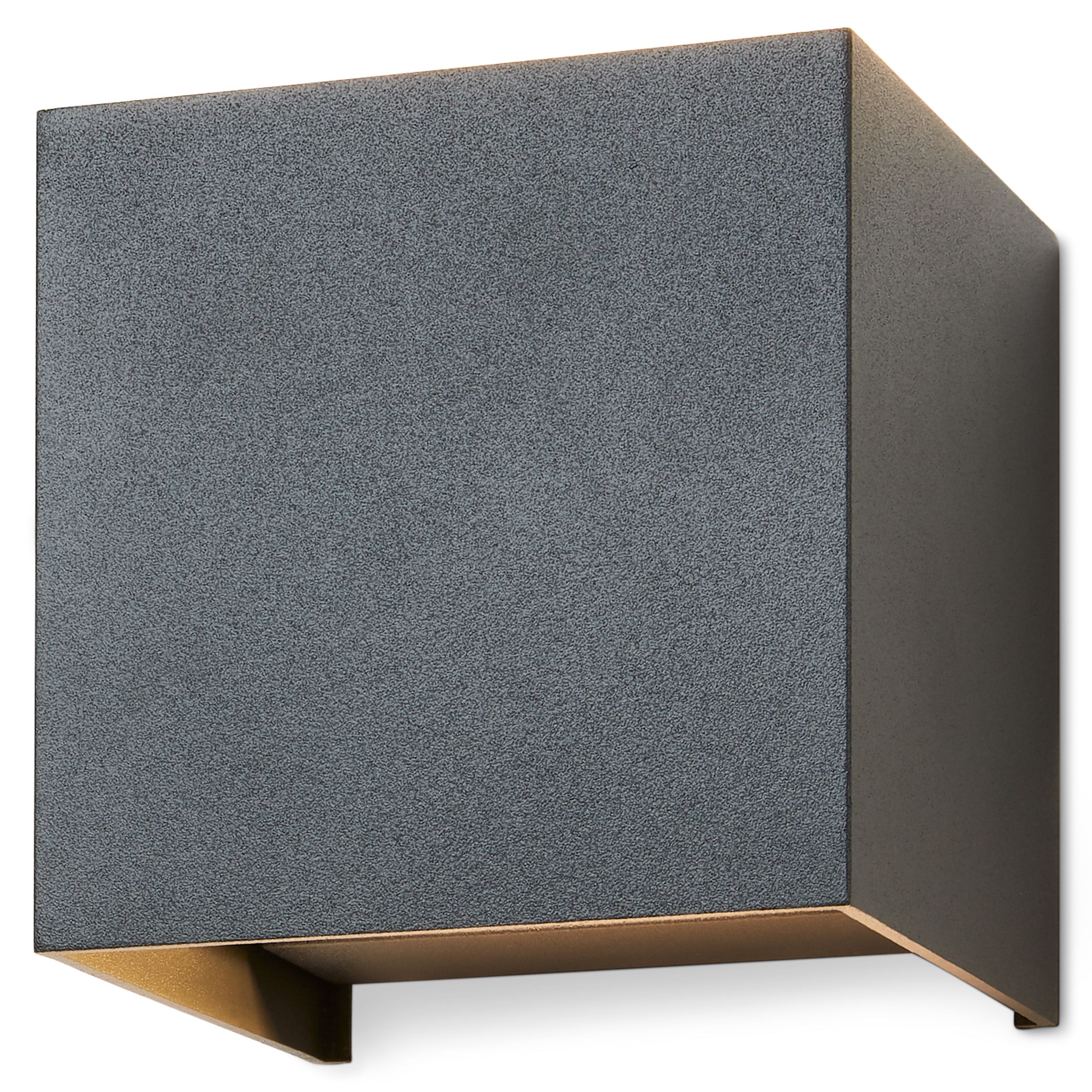 Blooma Edna Matt Charcoal grey Mains-powered LED Outdoor Wall light 814lm