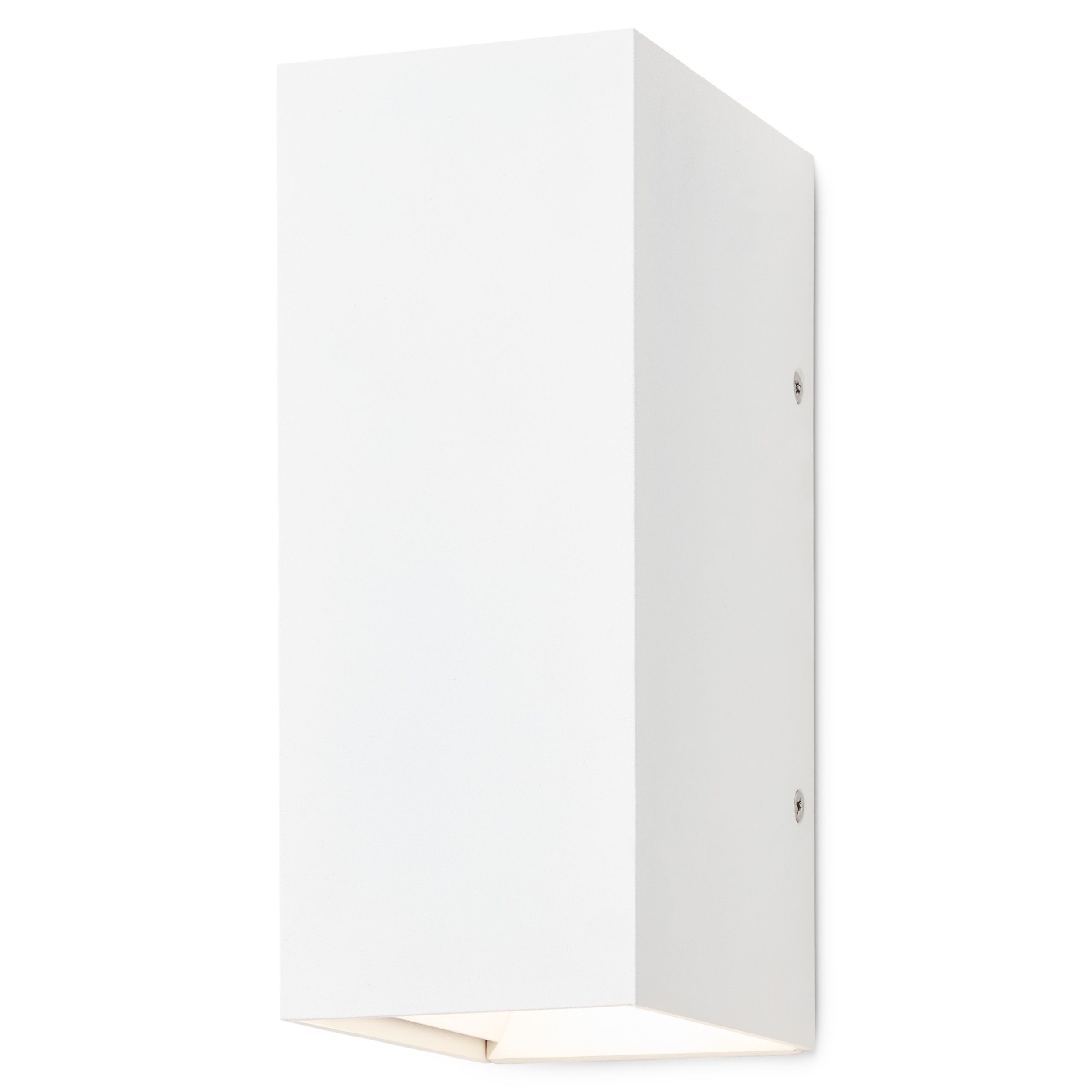 Blooma Edna Matt White Mains-powered LED Outdoor Wall light 960lm