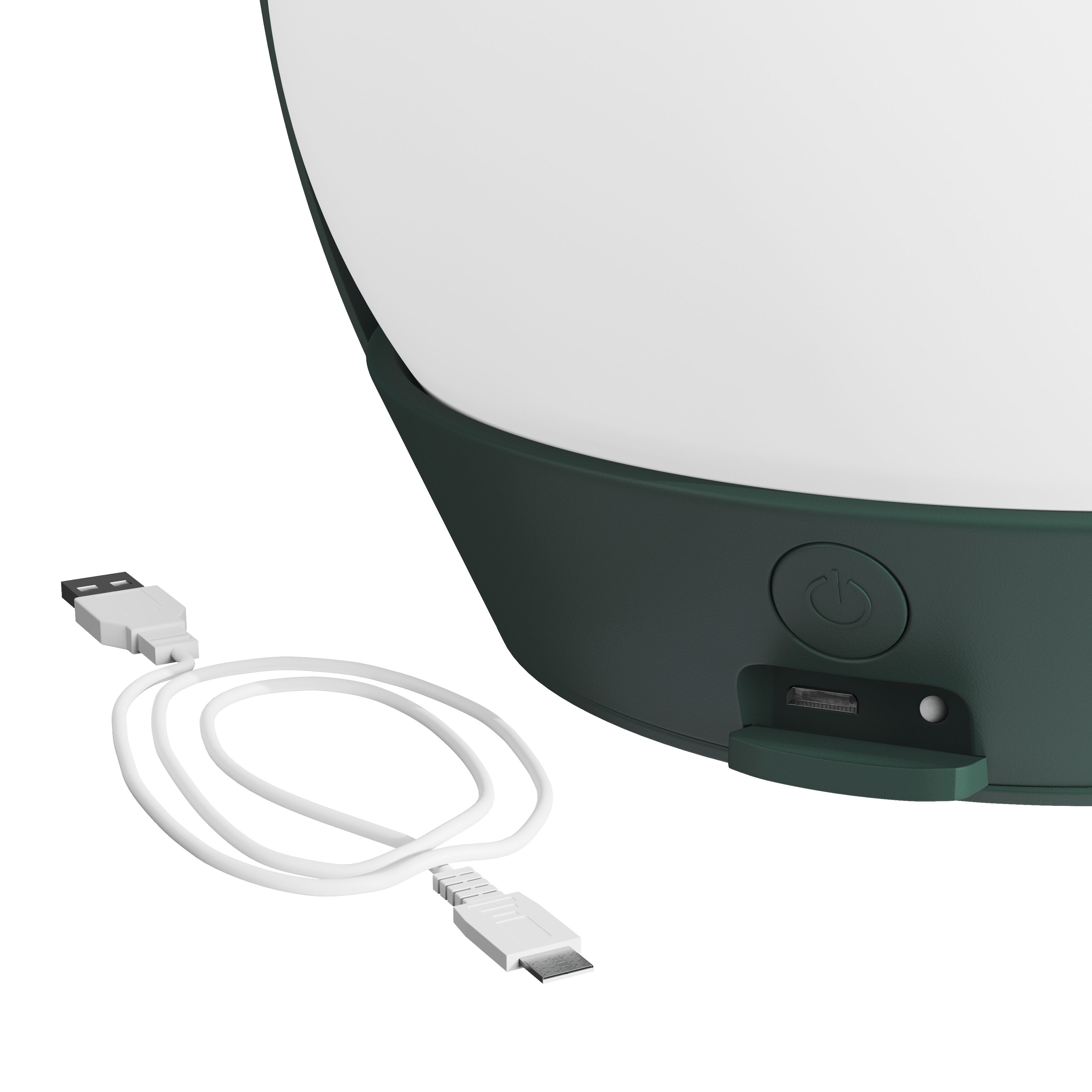Blooma Elvira Green Battery-powered Neutral white LED Indoor & outdoor ...