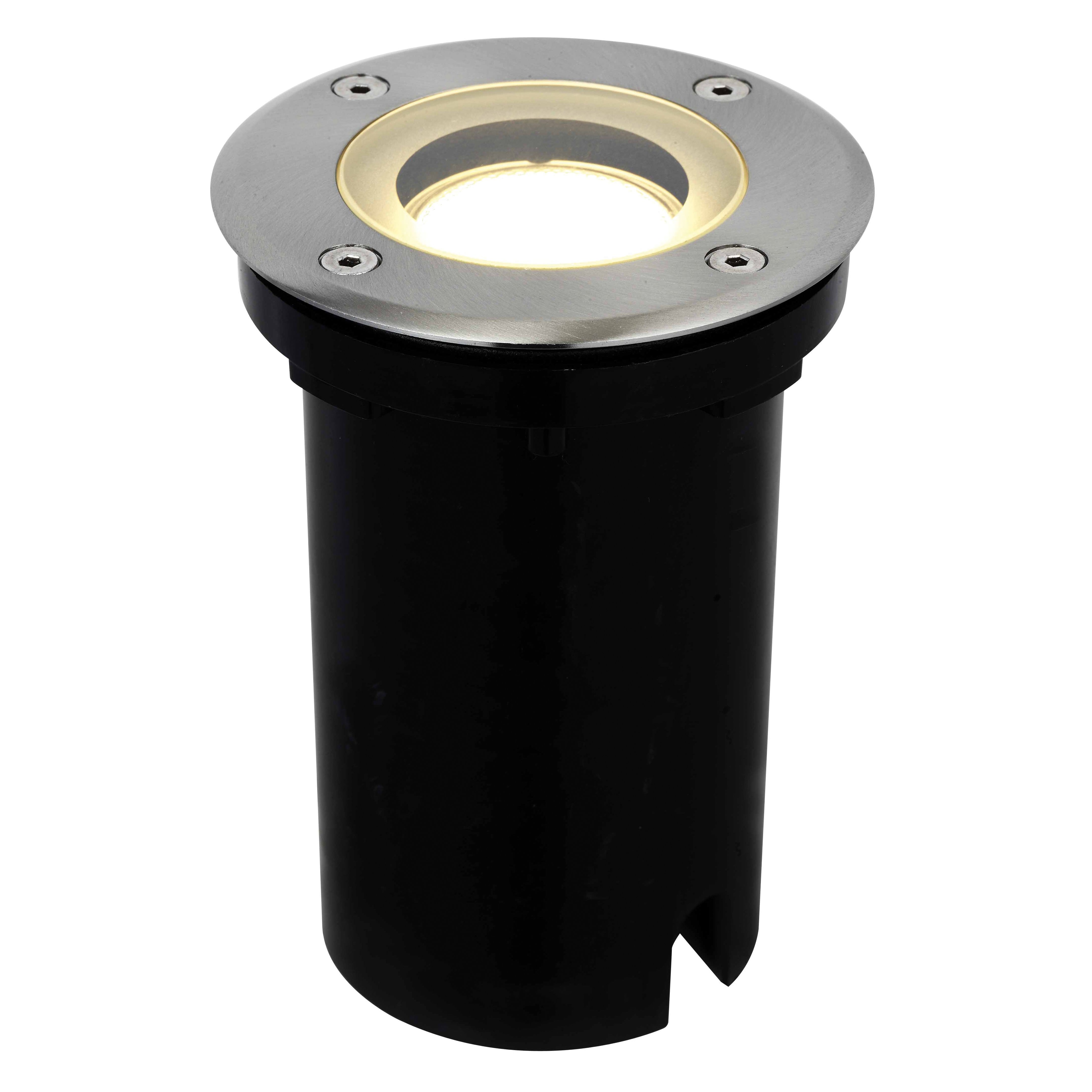 Blooma Eri Black Outdoor Ground light | DIY at B&Q