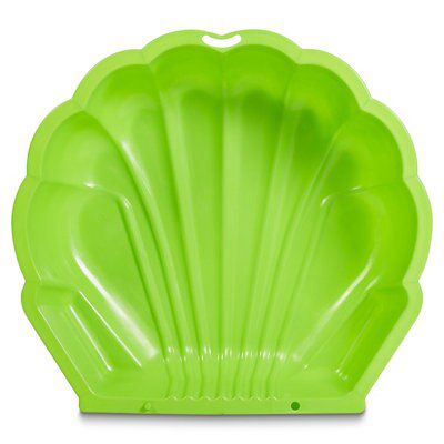 Blooma Green Shell Plastic Sand pit, Pack of 1