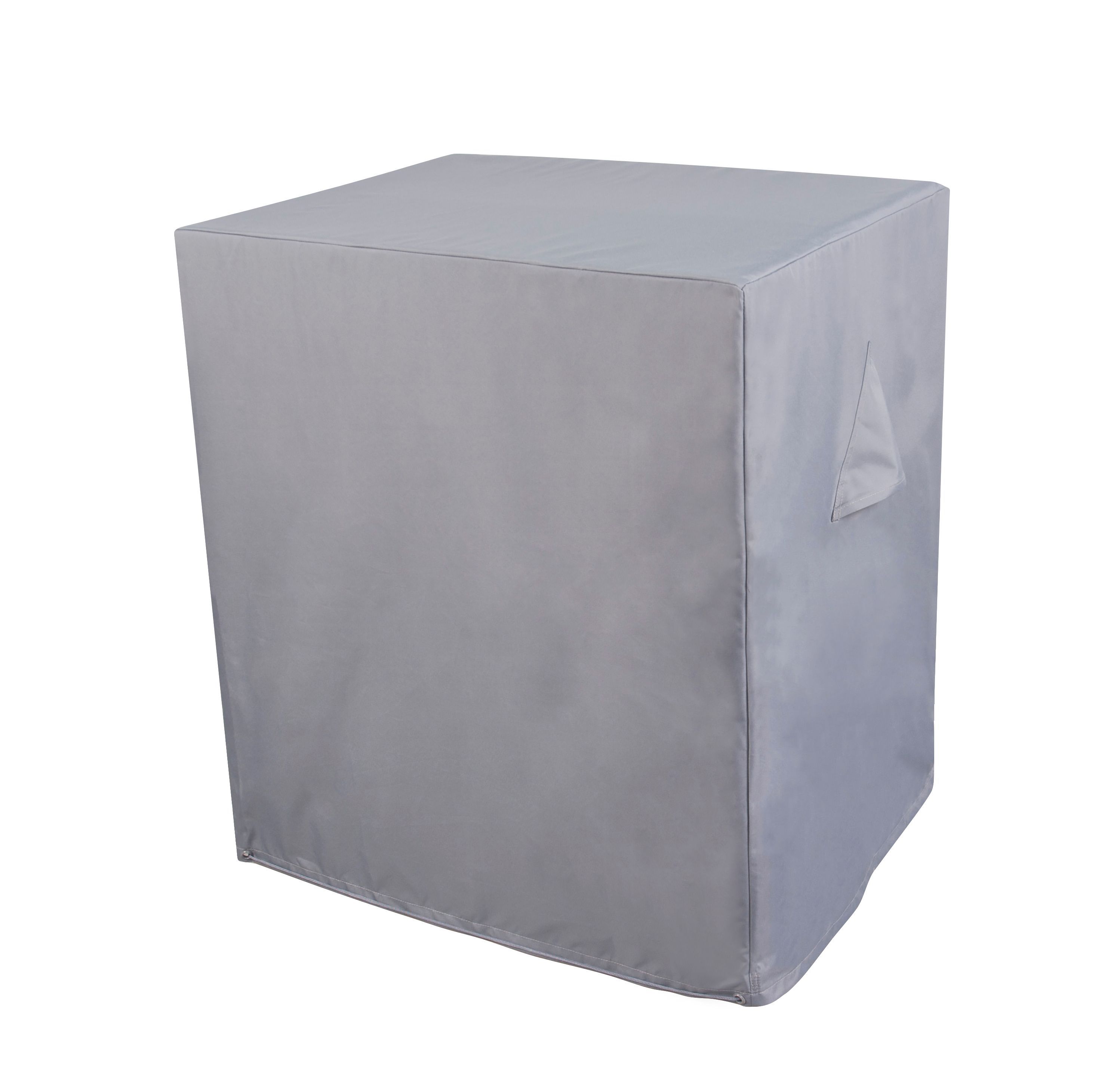 Blooma Grey Rectangular Chair stack cover 80cm(L) 90cm(H) 65cm(W) | DIY ...