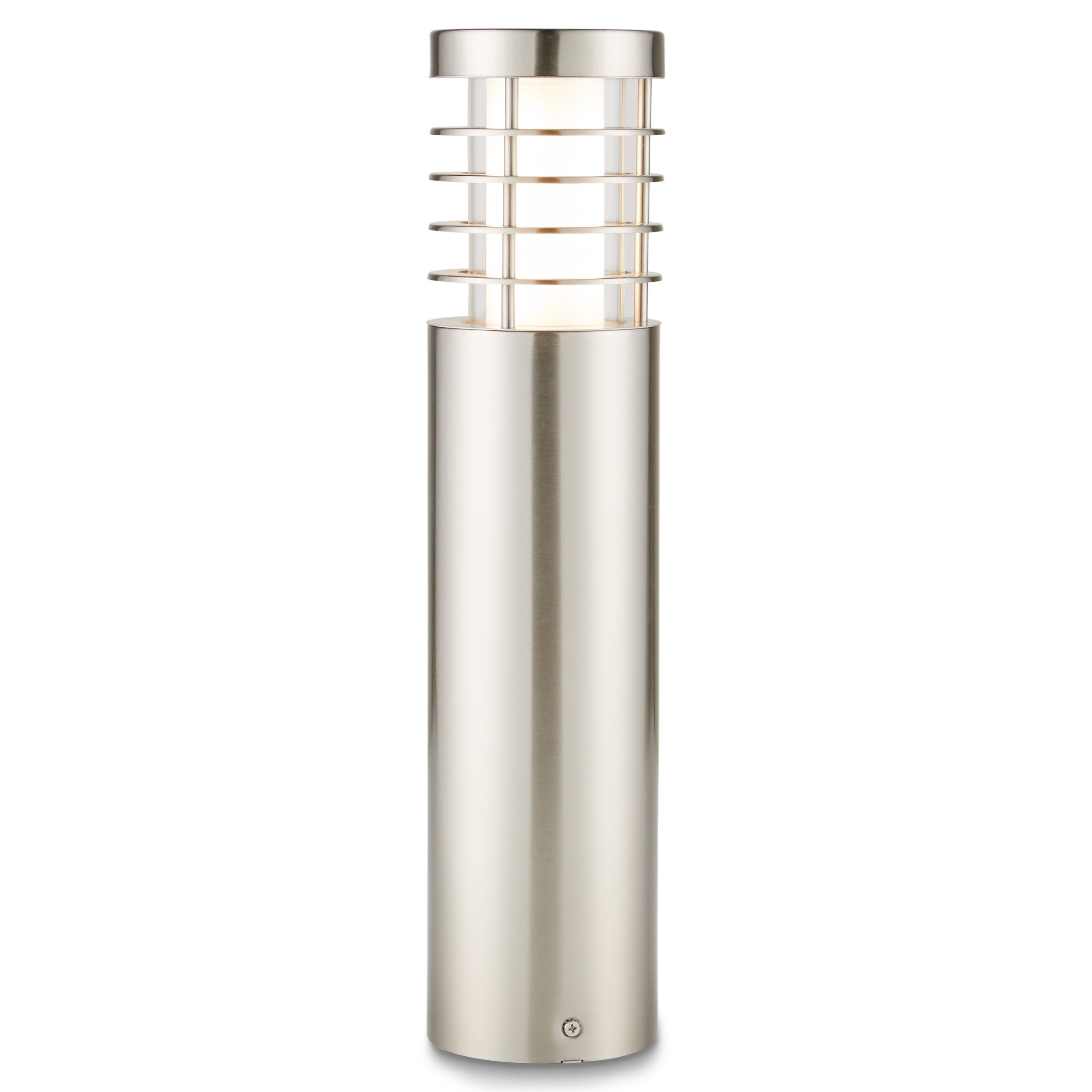 Blooma Hampstead Silver effect Mains-powered 1 lamp LED Post light (H)440mm
