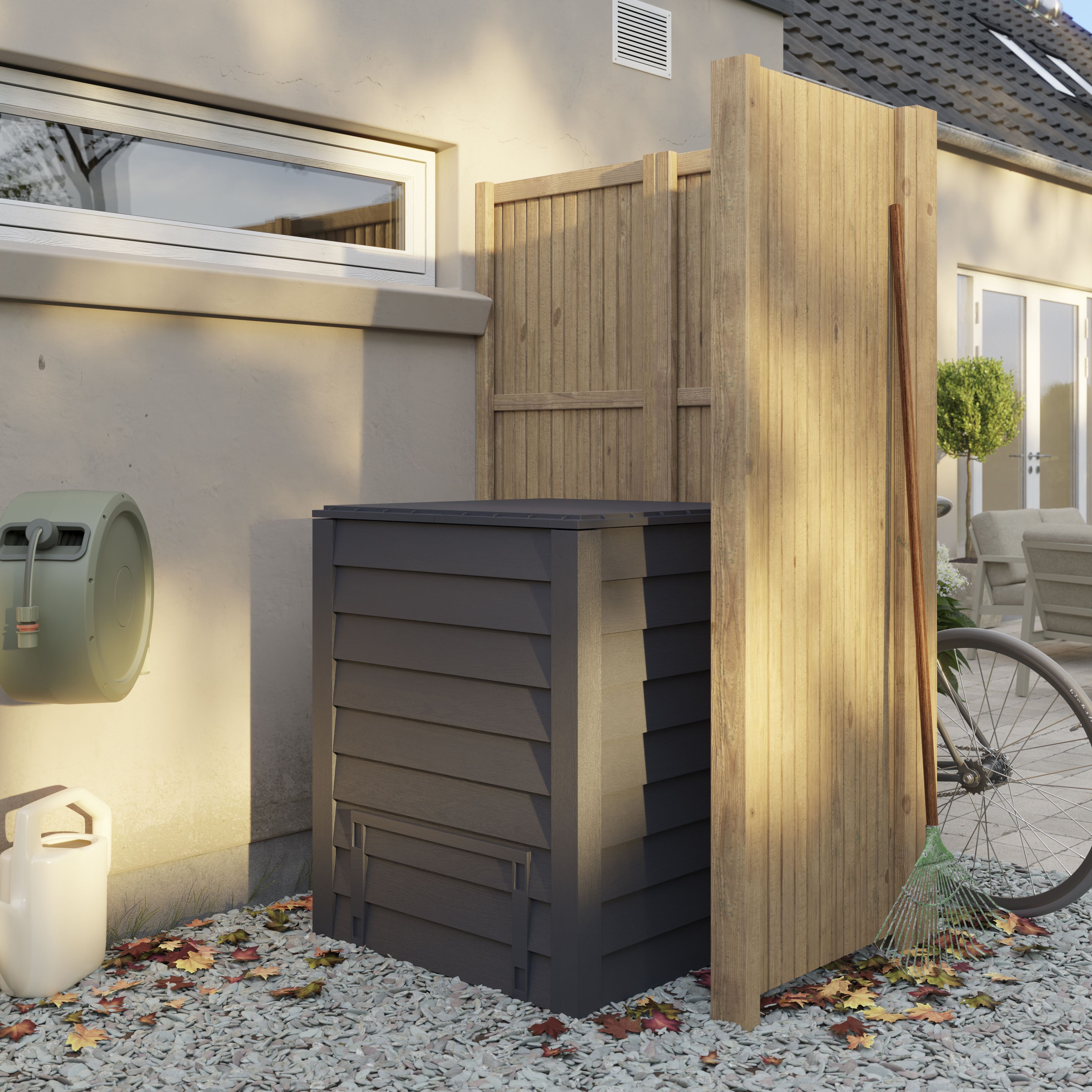 Blooma Lemhi Steel Post base (W)150mm