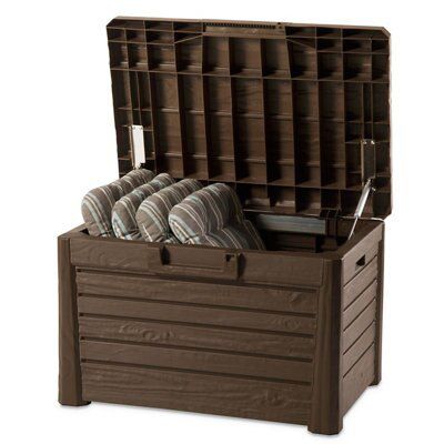 Blooma Lomani Brown 120L Garden storage box