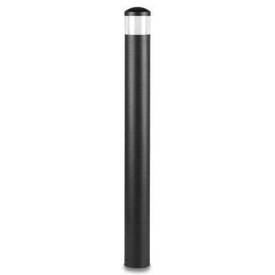 Blooma Nelchina Black Mains-powered 1 lamp LED Post light (H)1040mm ...