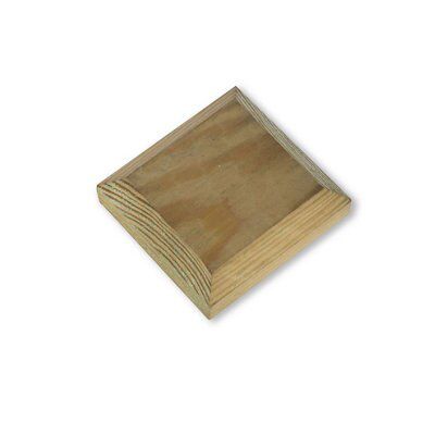 Blooma Pine Post cap (W)80mm | DIY at B&Q