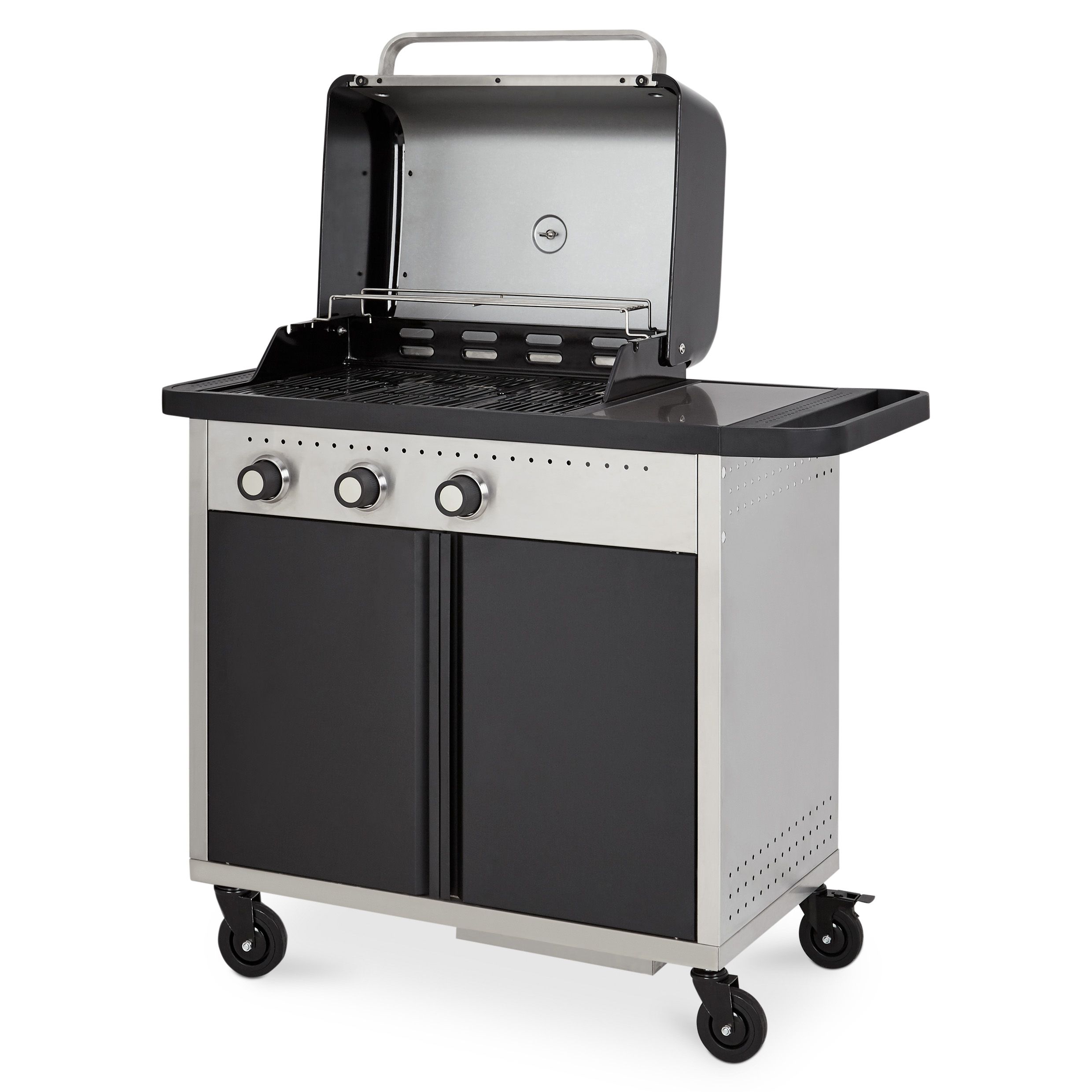 Blooma Rockwell 310 Black 3 burner Gas BBQ