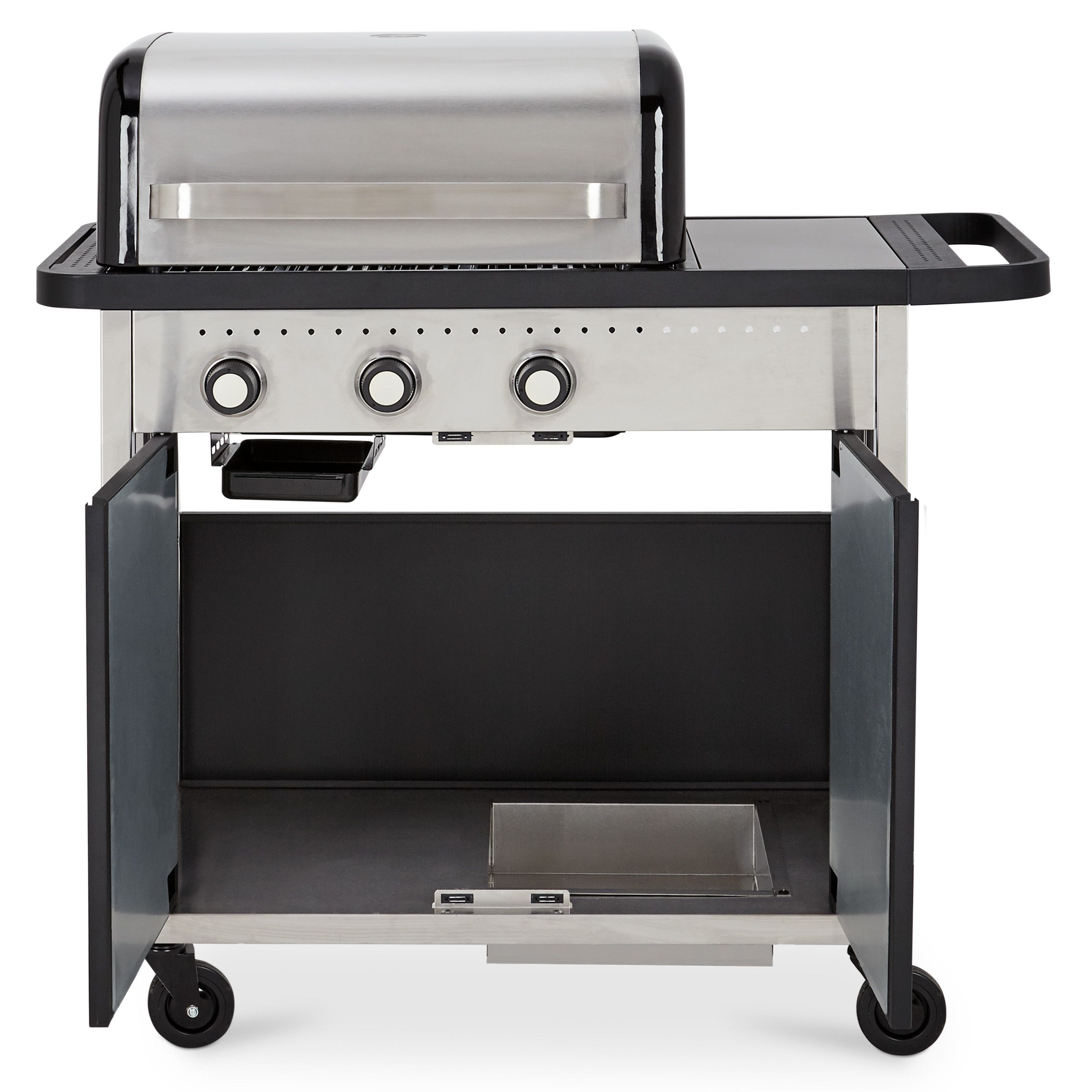 Blooma Rockwell 310 Black 3 burner Gas BBQ