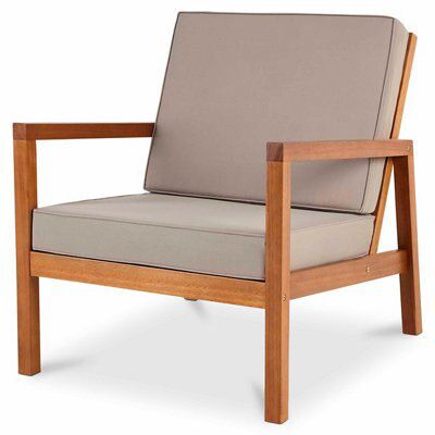 Blooma Sakar Brown Wooden 4 seater Coffee set