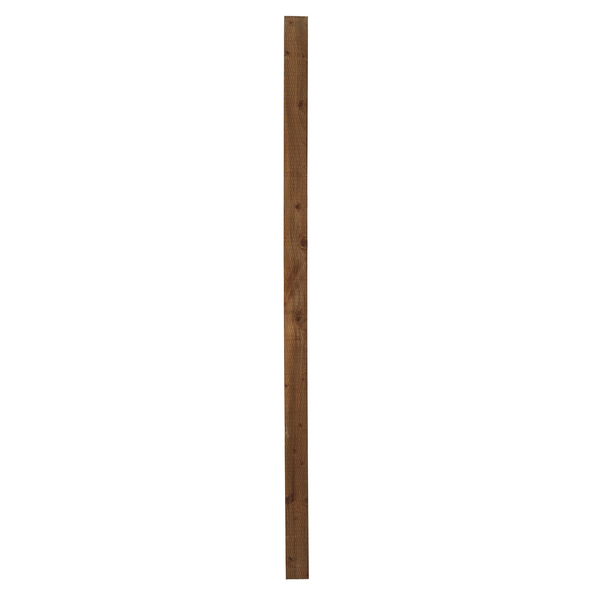 Blooma Square Wooden Fence post (H)2.4m (W)75mm | DIY at B&Q