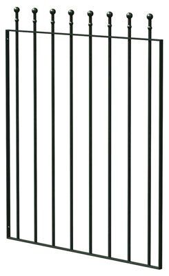 Blooma Steel Ball top Gate, (H)0.9m (W)0.77m | DIY at B&Q
