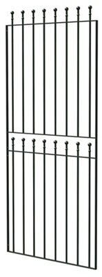 Blooma Steel Ball top Gate, (H)1.8m (W)0.81m | DIY at B&Q