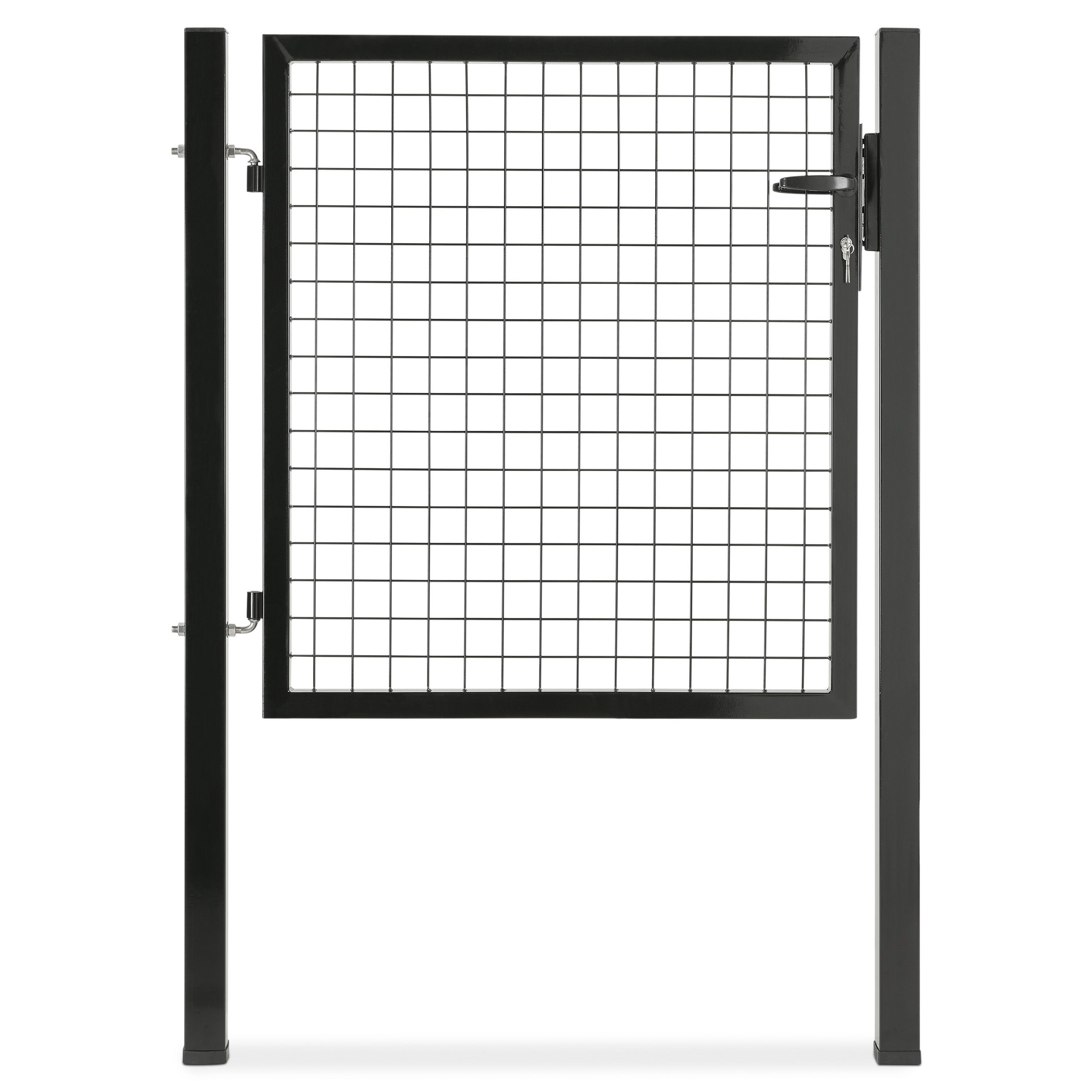 Blooma Steel Square post Wire gate, (H)1m (W)1m | DIY at B&Q