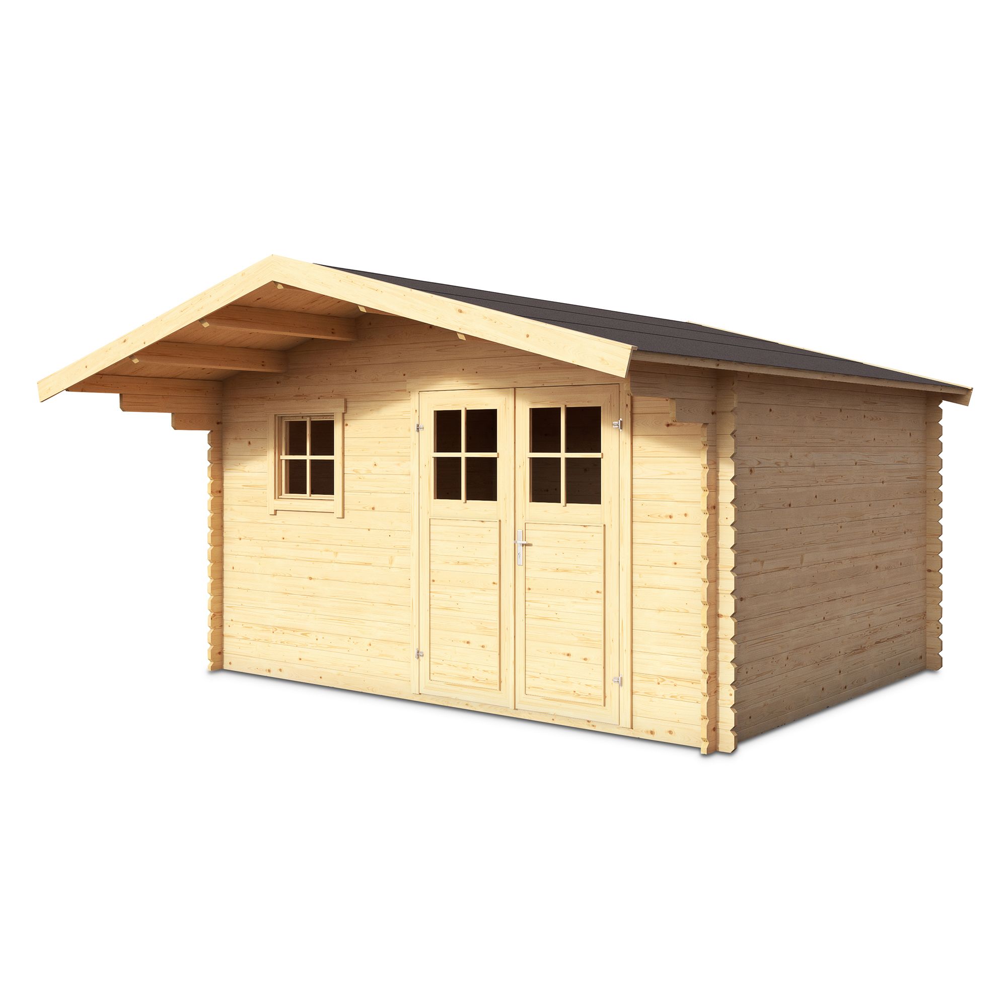 Blooma Taman 10x12 ft Apex Wooden Shed & 1 window | DIY at B&Q