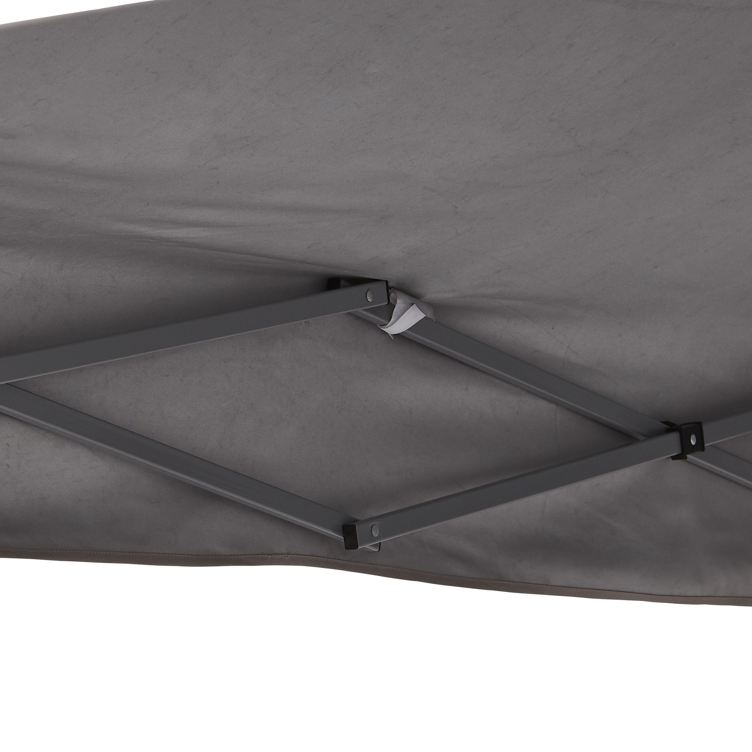 Blooma Urilia White Square Gazebo, (W)2.95m (D)2.95m - Assembly ...
