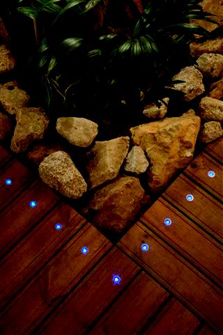 Blue Deck light, Pack of 10