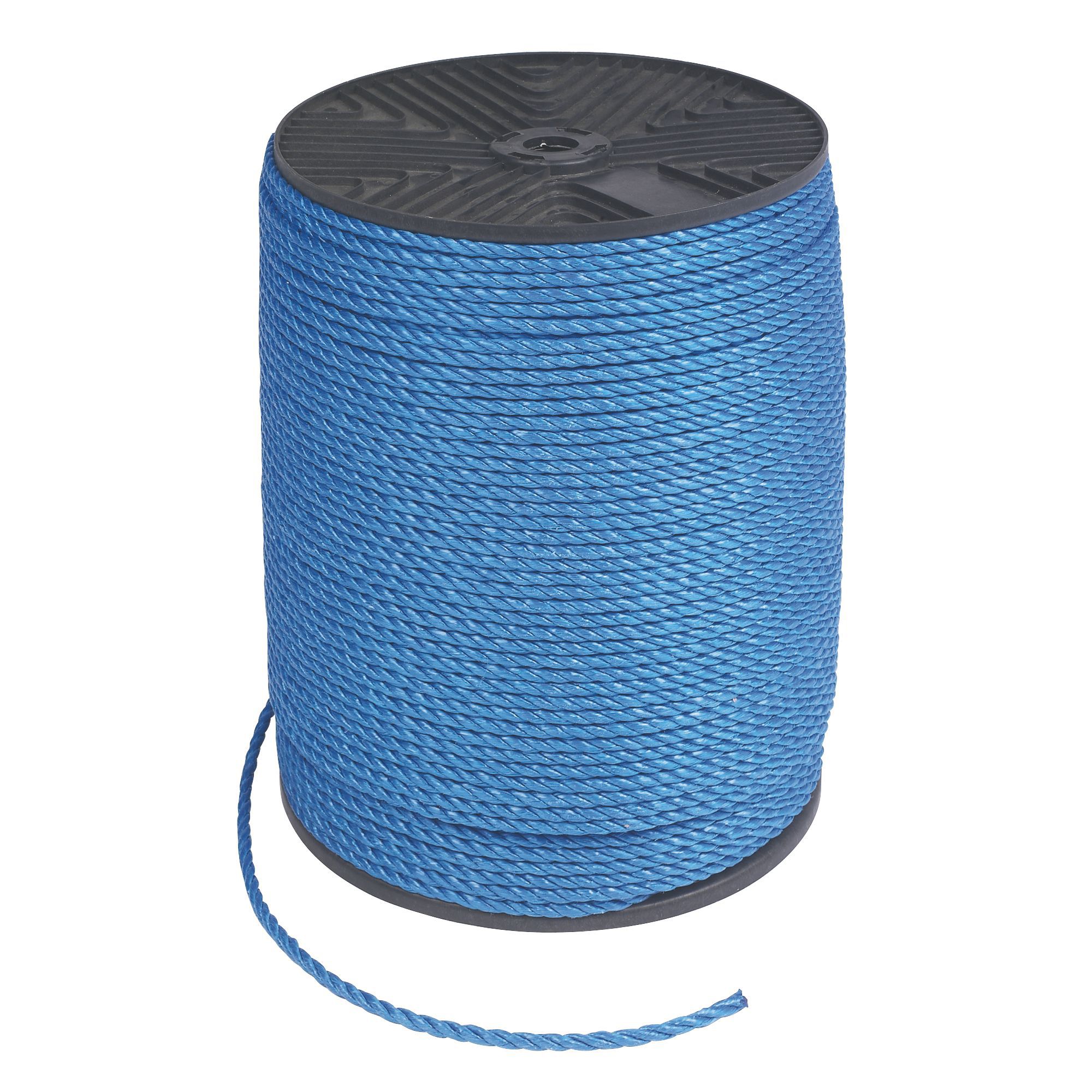 Blue Polypropylene Rope, (L)500m (Dia)6mm | DIY at B&Q