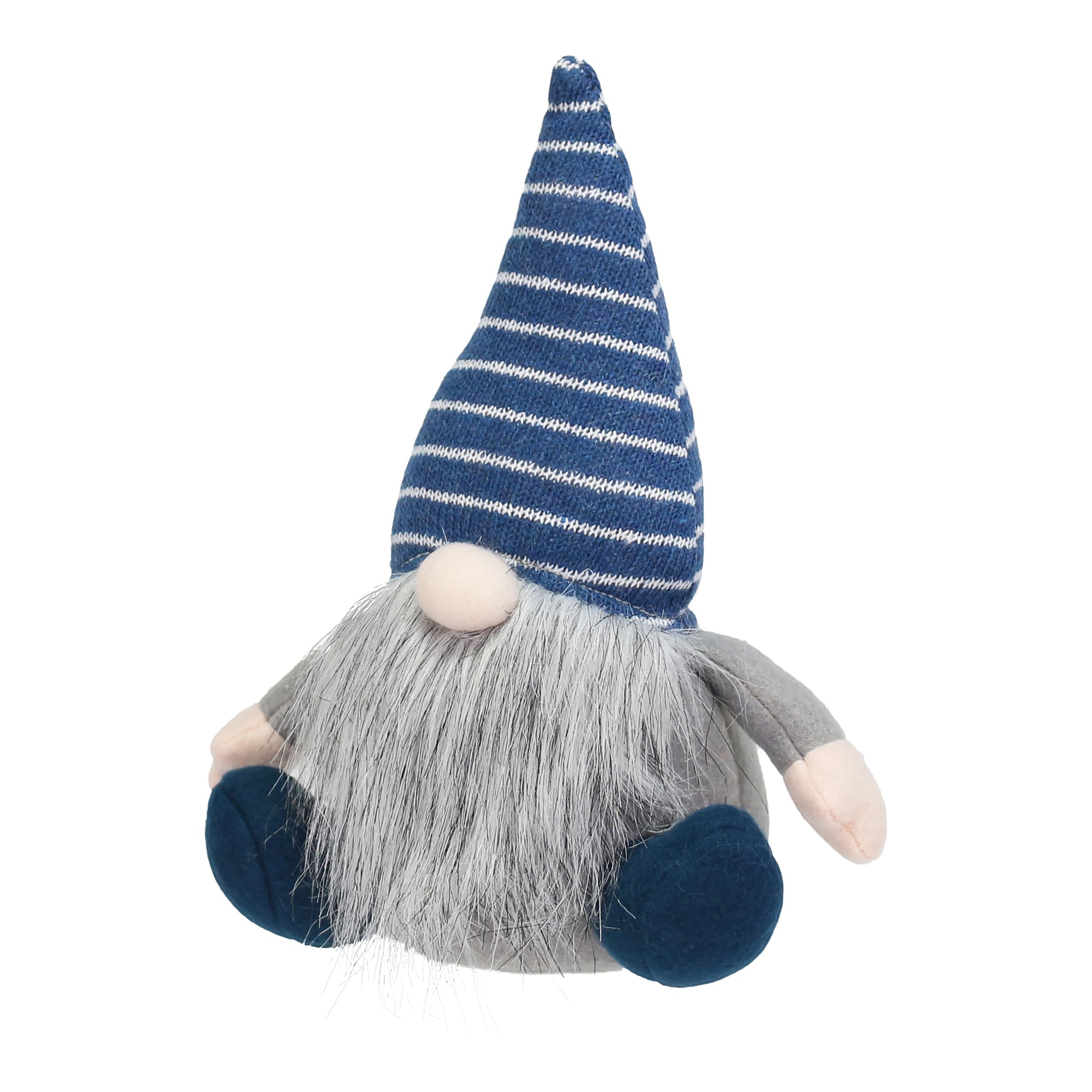 Blue Sitting Gonk Christmas decoration | DIY at B&Q