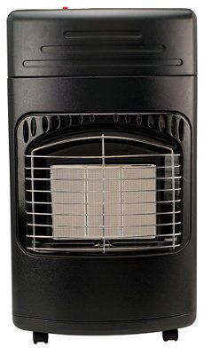 Blyss Black 4.2kW Gas Mobile gas heater
