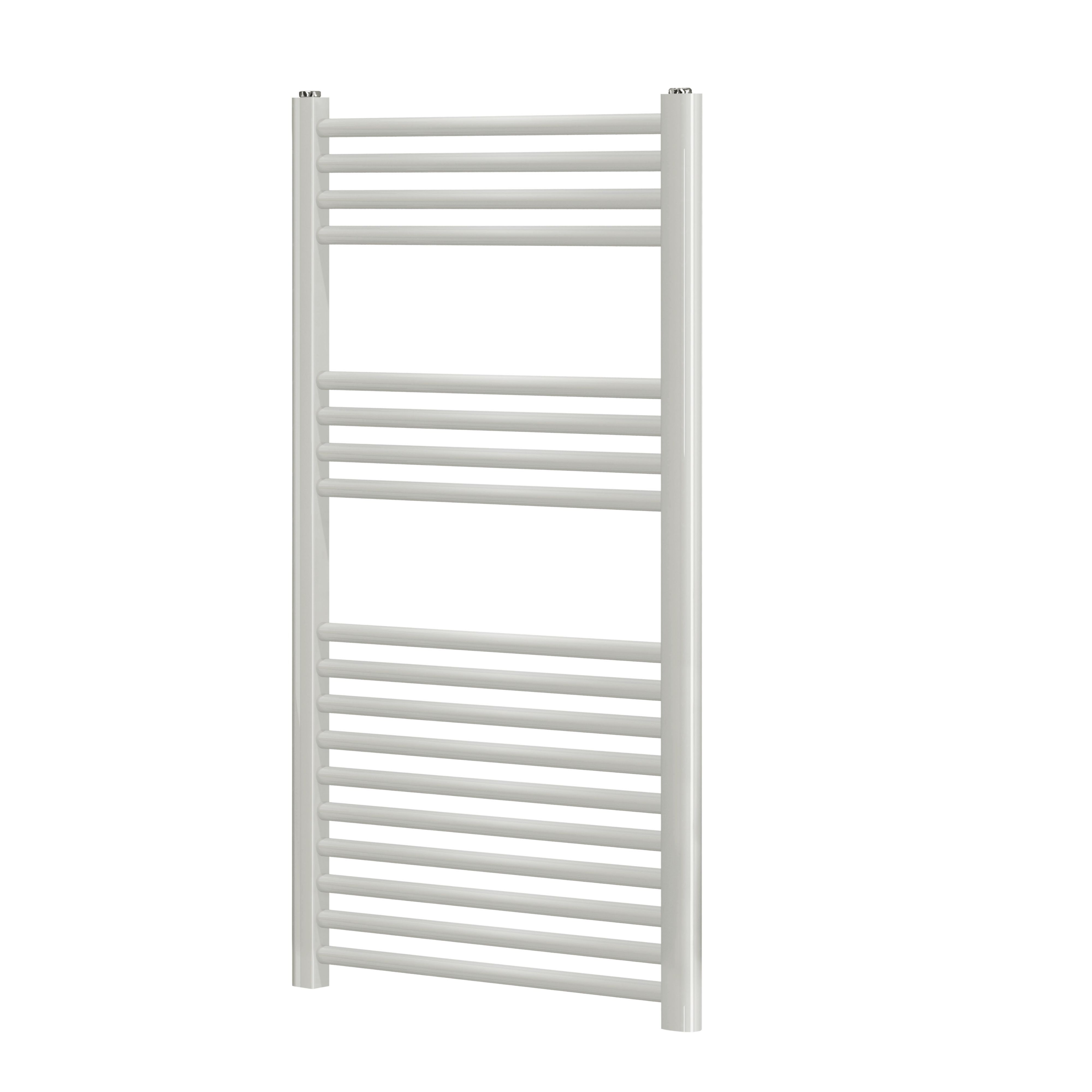 Blyss White Electric Flat Towel warmer (W)450mm x (H)1000mm