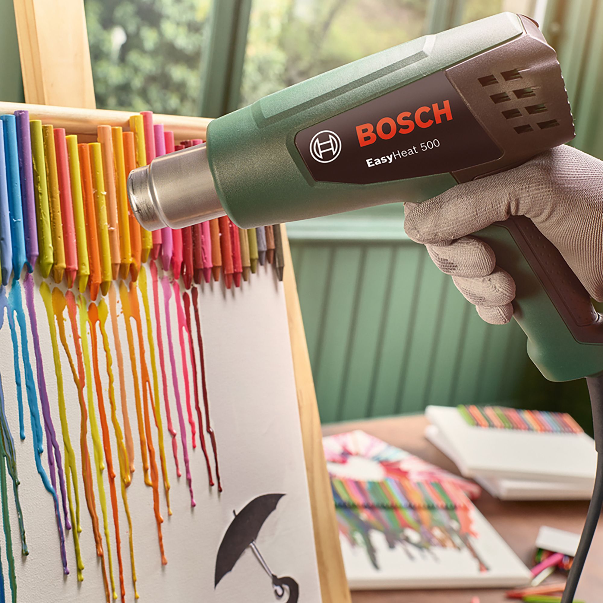 Bosch 1.6W 230V Corded Heat gun Easy Heat 500