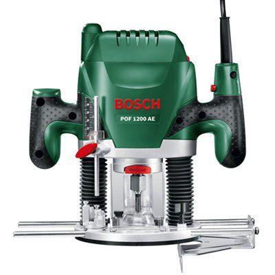 Bosch 1200W Plunge Router POF 1200 AE | DIY at B&Q