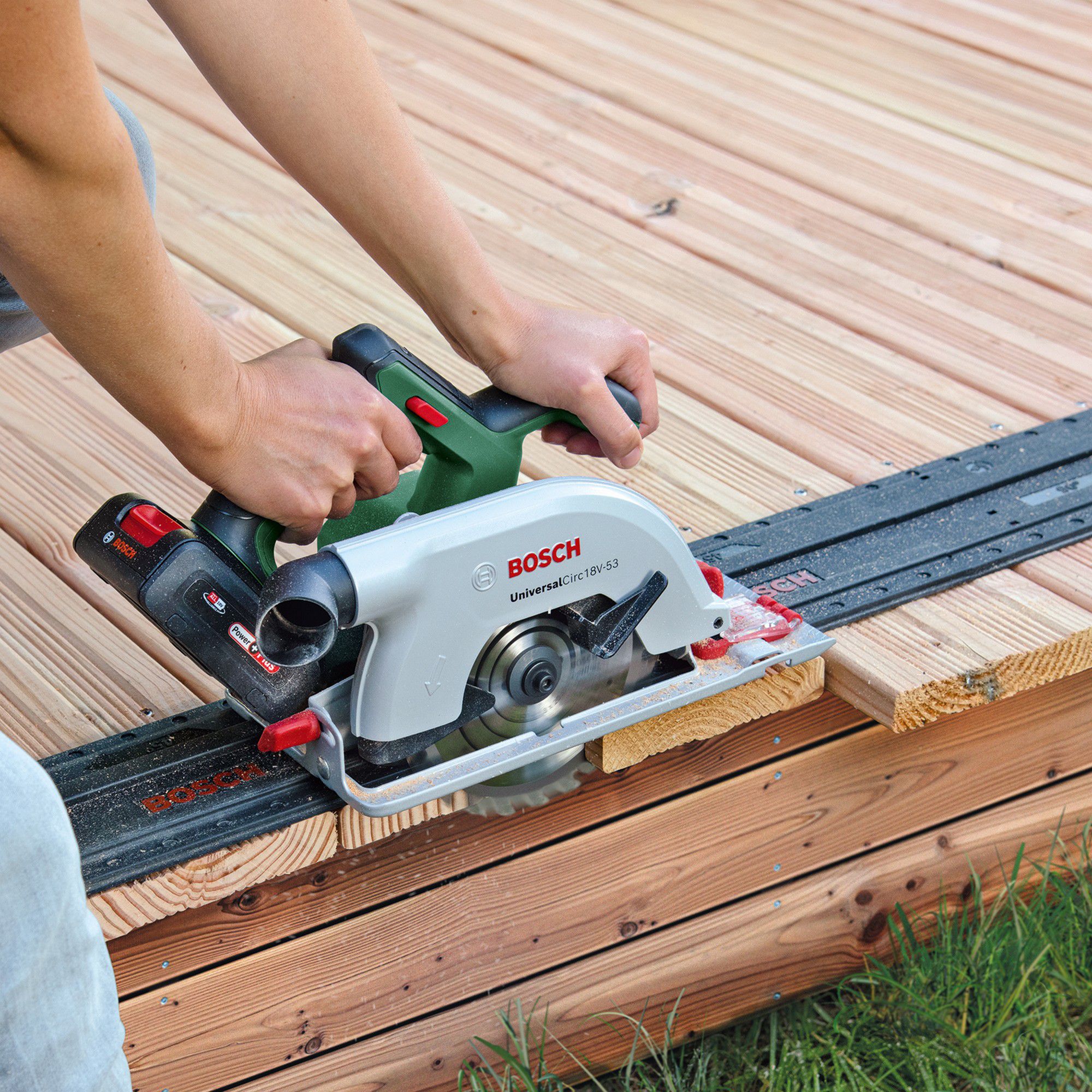 BOSCH 18V POWER FOR ALL 160MM BRUSHED CORDLESS CIRCULAR SAW (BARE TOOL ...