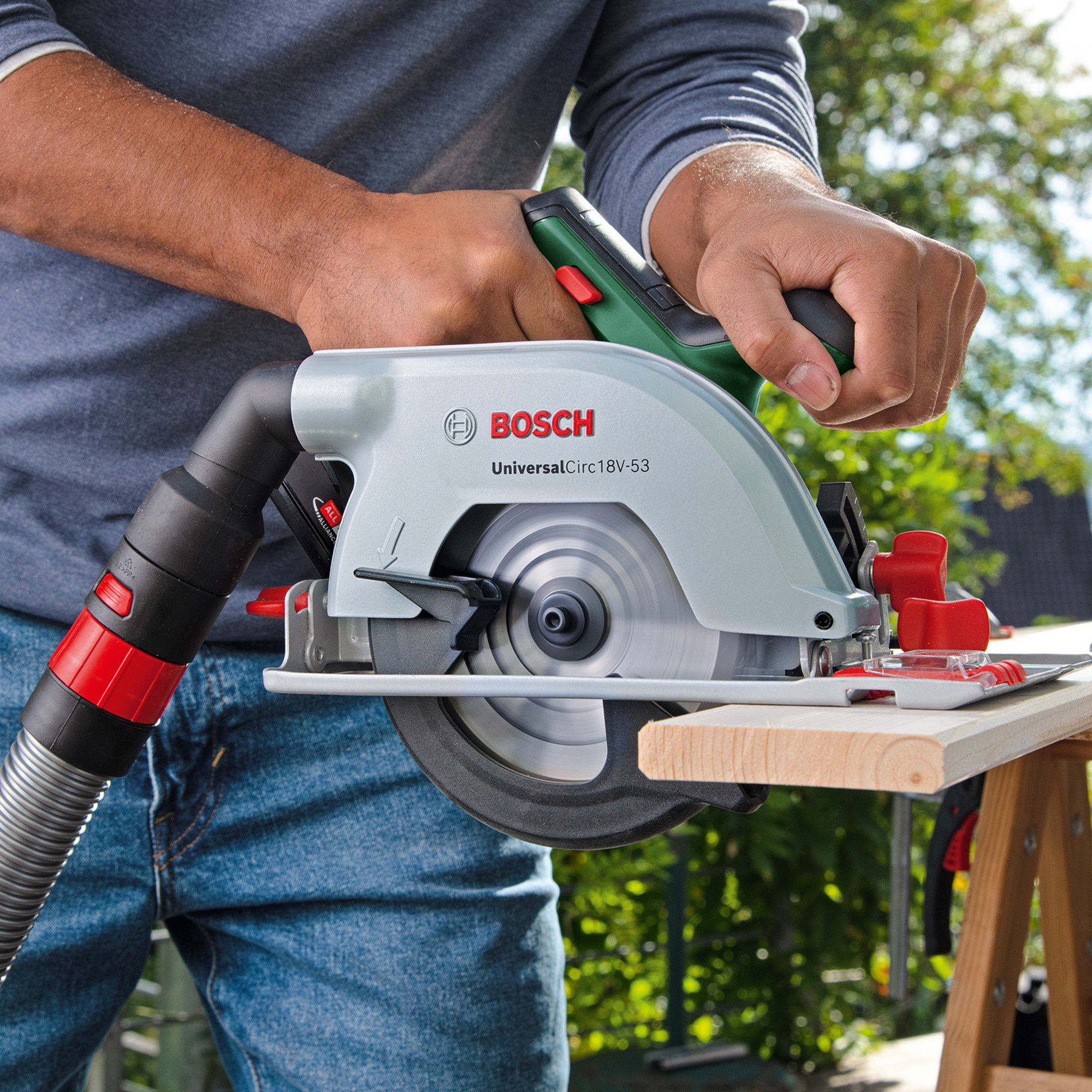Bosch 18V Power for all 160mm Brushed Cordless Circular saw (Bare Tool ...