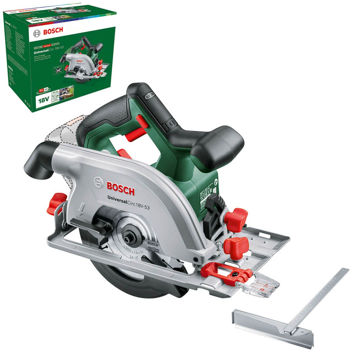 BOSCH 18V POWER FOR ALL 160MM BRUSHED CORDLESS CIRCULAR SAW (BARE TOOL ...