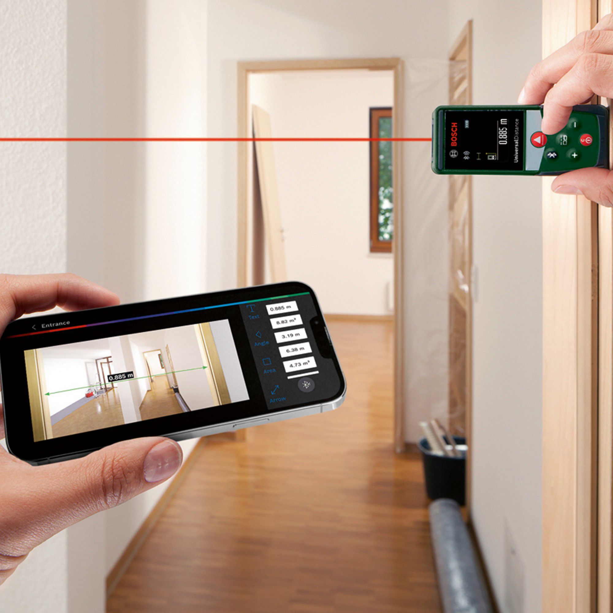 Bosch 40m Laser distance measurer