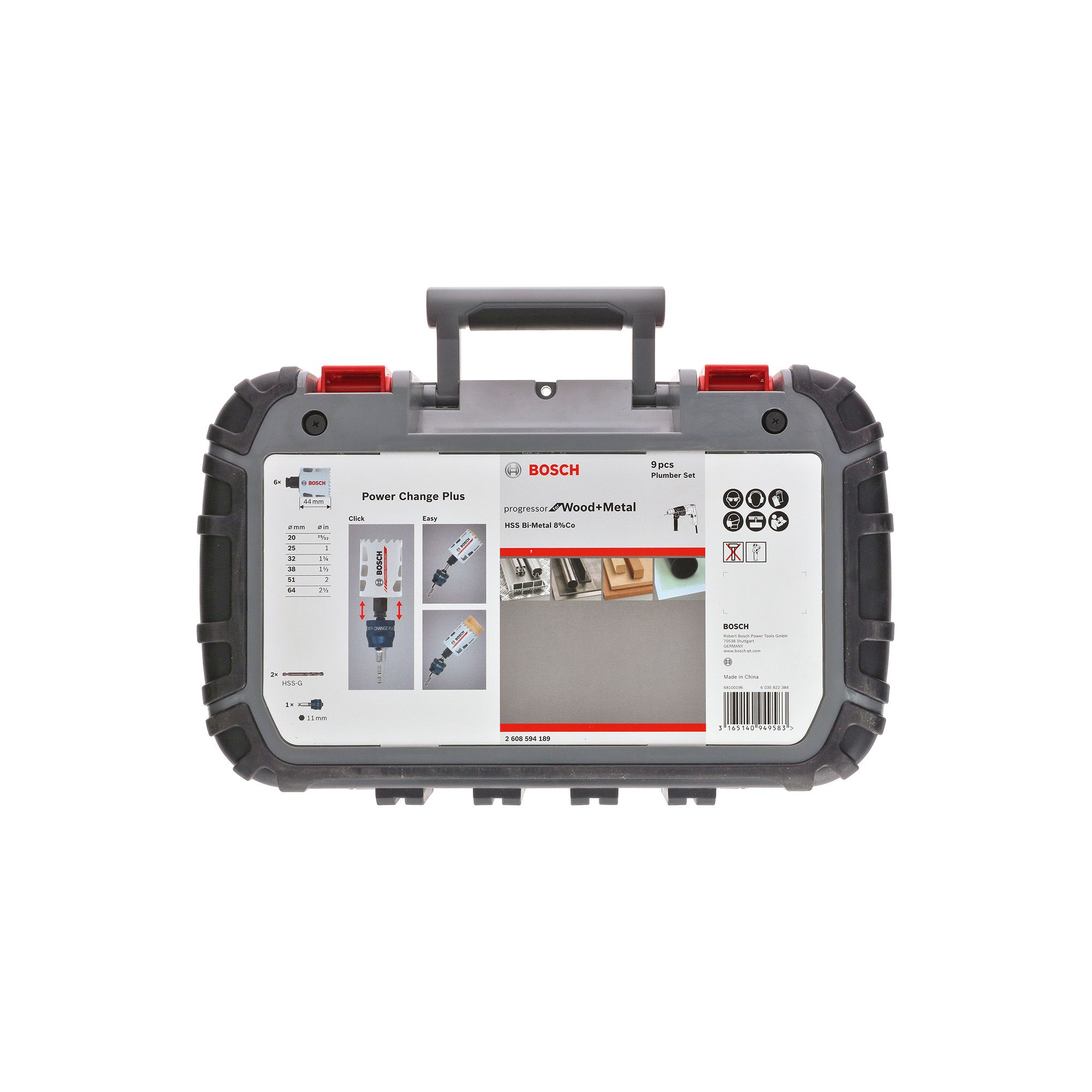 Bosch progressor holesaw set 9 piece set store