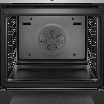 Bosch HBG634BS1B Built-in Single Multifunction Oven - Brushed steel ...