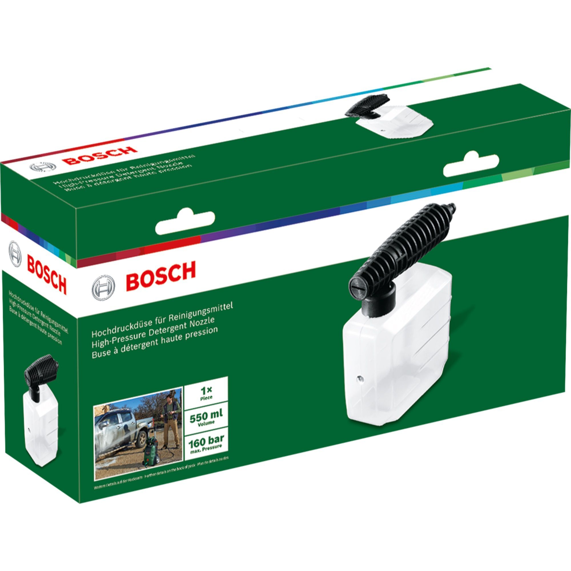 Bosch High pressure detergent click on Nozzle