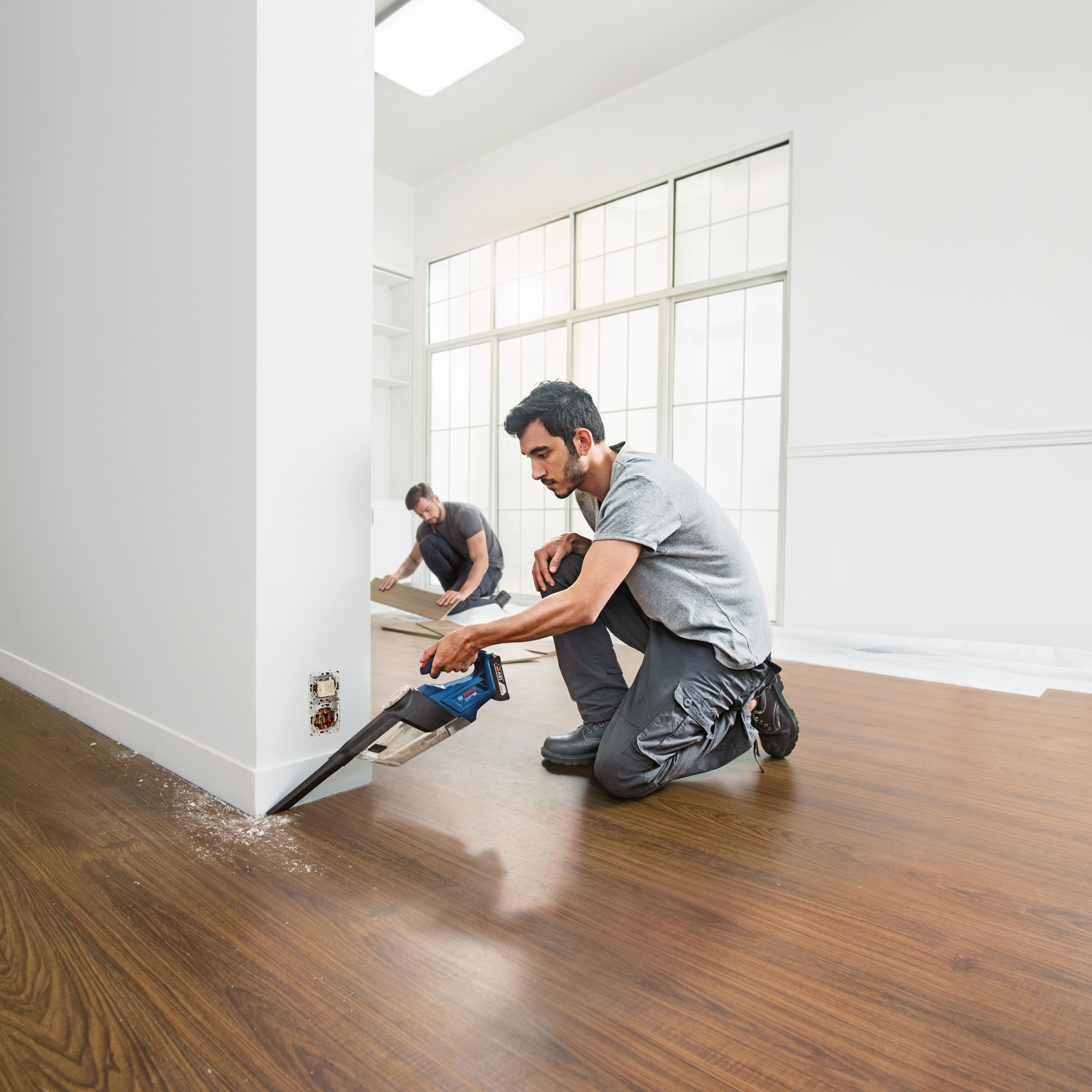 Bosch Professional 18V Cordless 0.7L Hand-held Vacuum cleaner (Bare ...