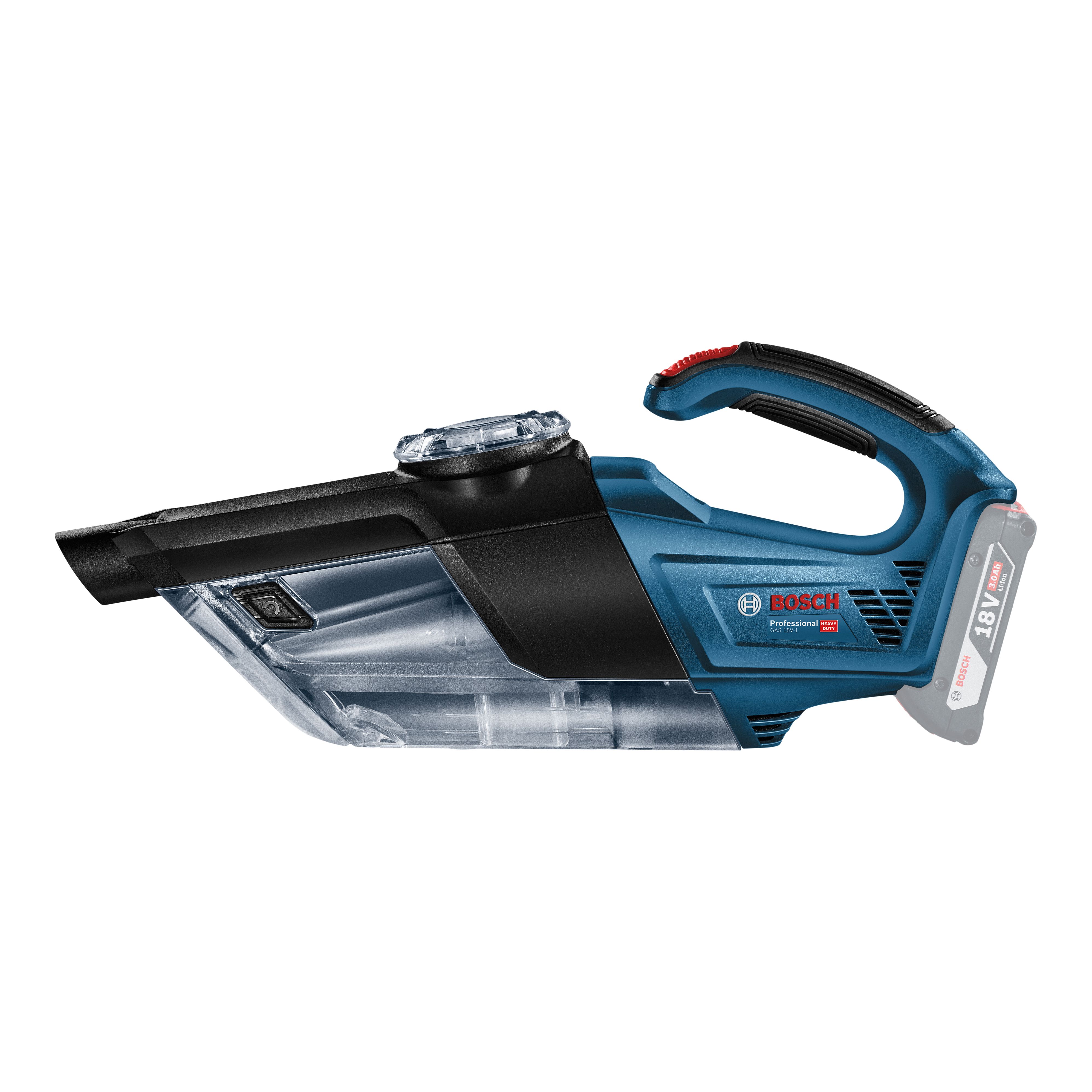 Bosch Professional 18V Cordless 0.7L Hand-held Vacuum cleaner (Bare ...