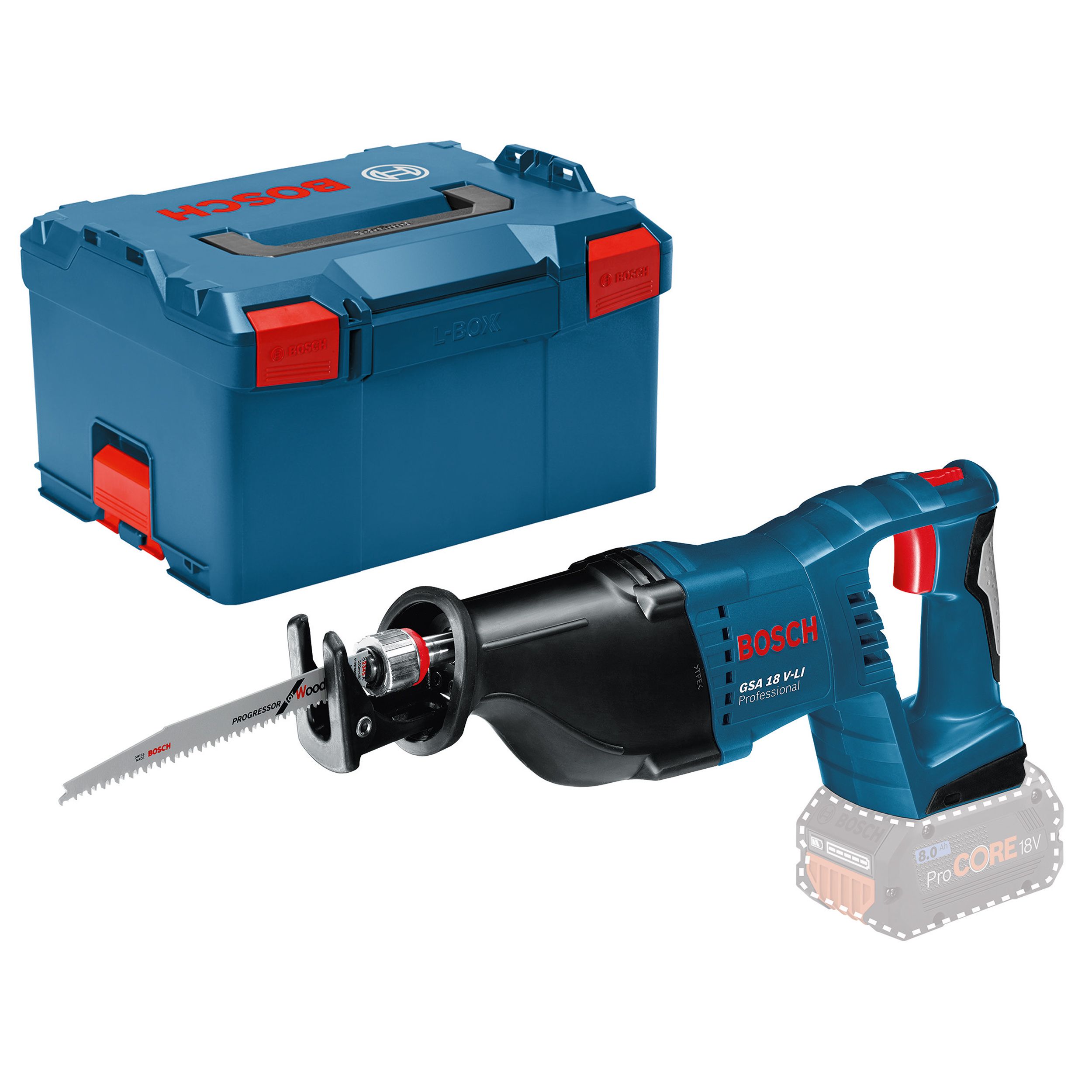 Bosch Professional 18V Cordless Reciprocating saw (Bare Tool) - GSA 18V-LI