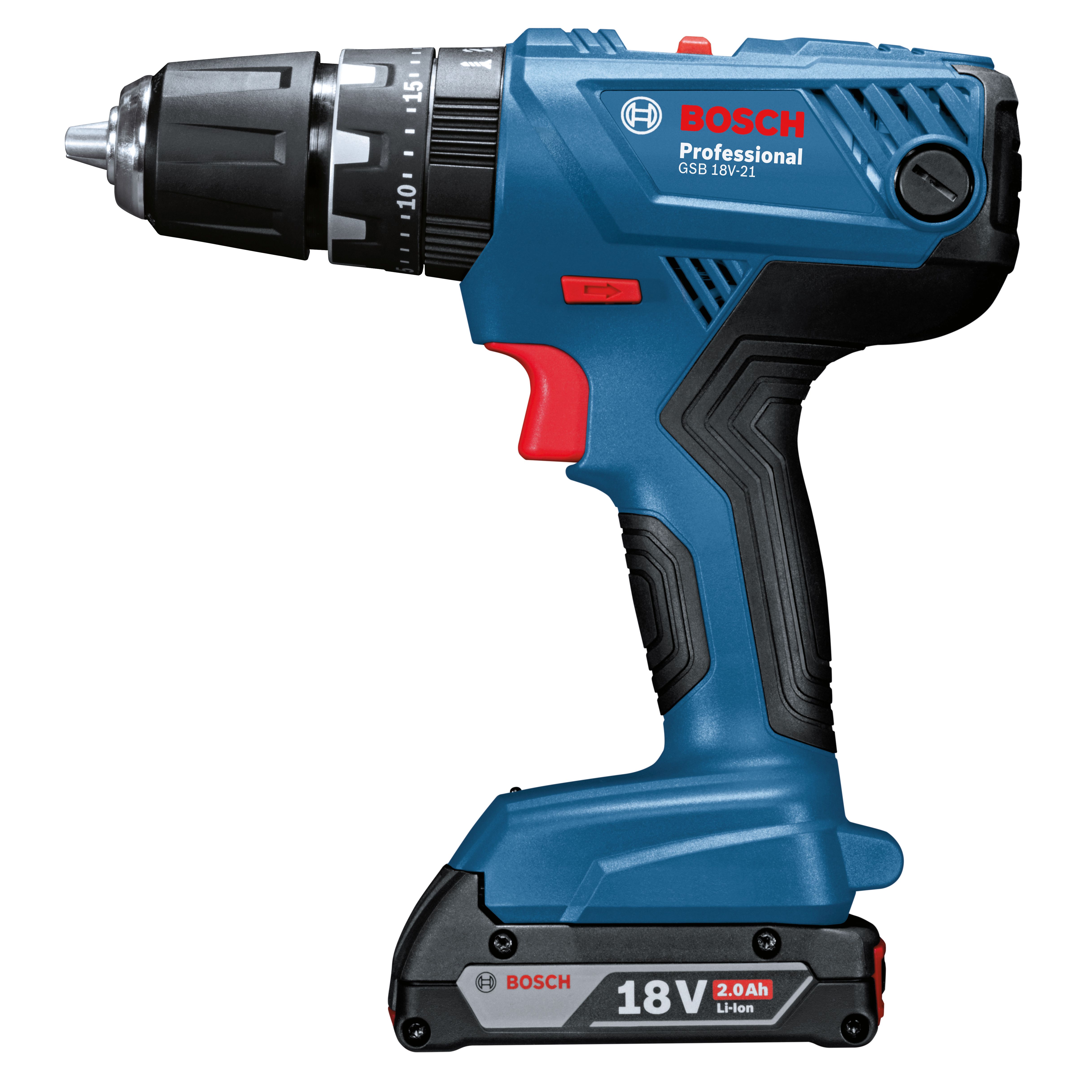 Bosch Professional 18V Li-ion Brushless Cordless Combi drill (2 x 2Ah ...
