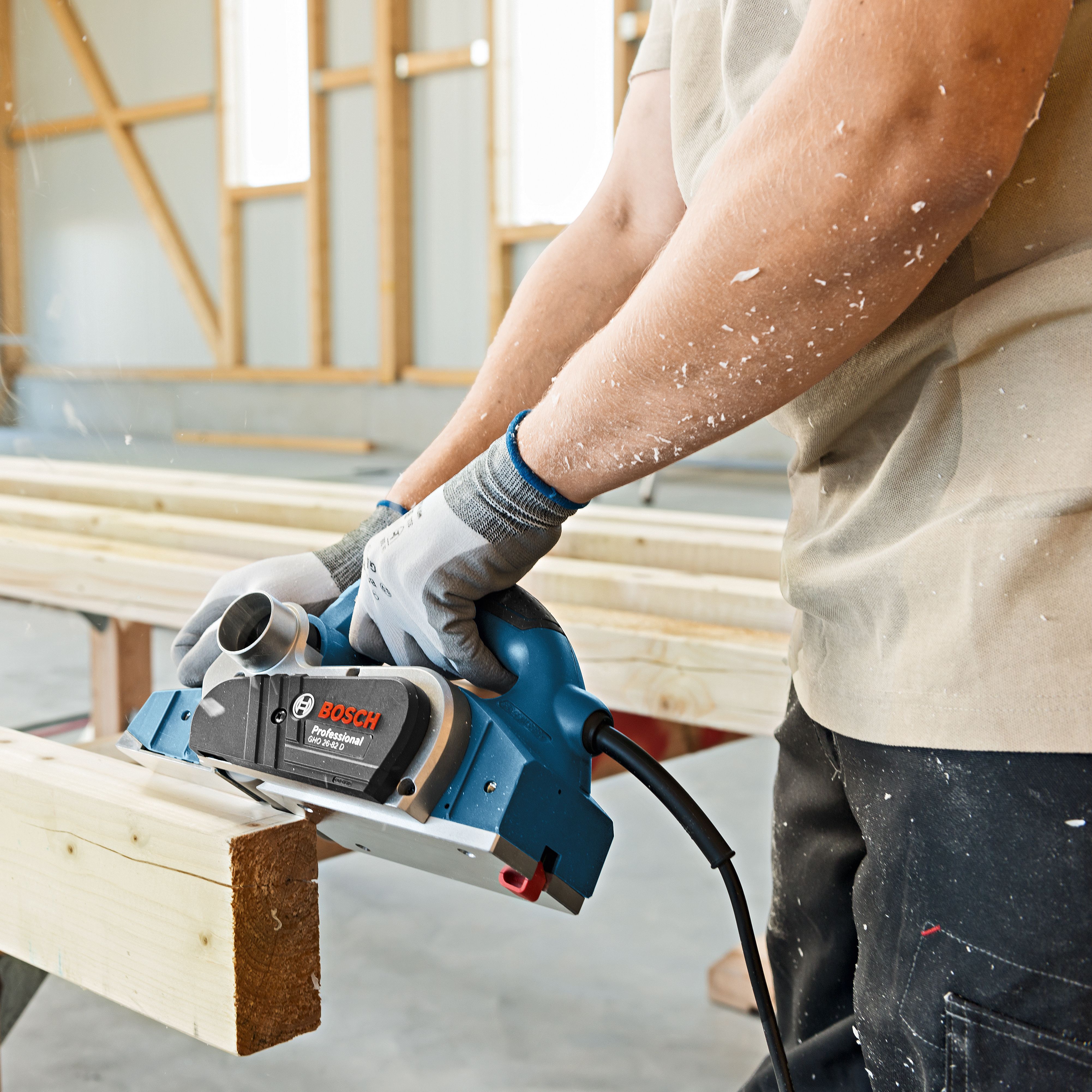 Bosch Professional 710W 240V 2.6mm Corded Planer GHO 26-82 D